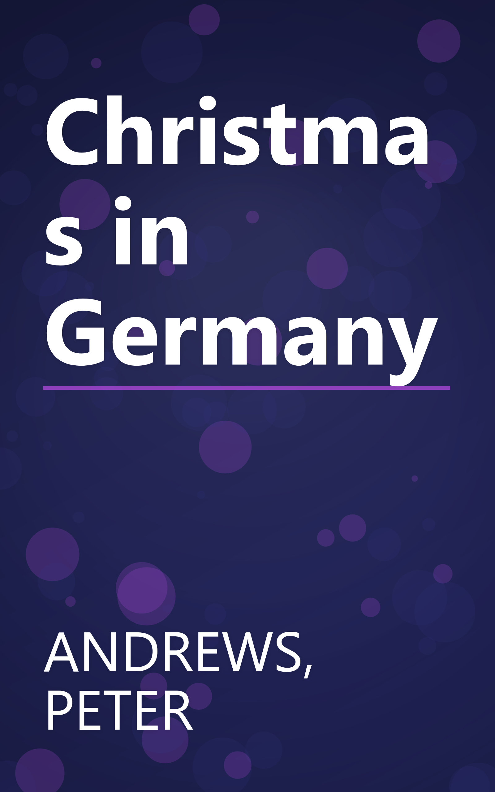 Christmas in Germany book cover