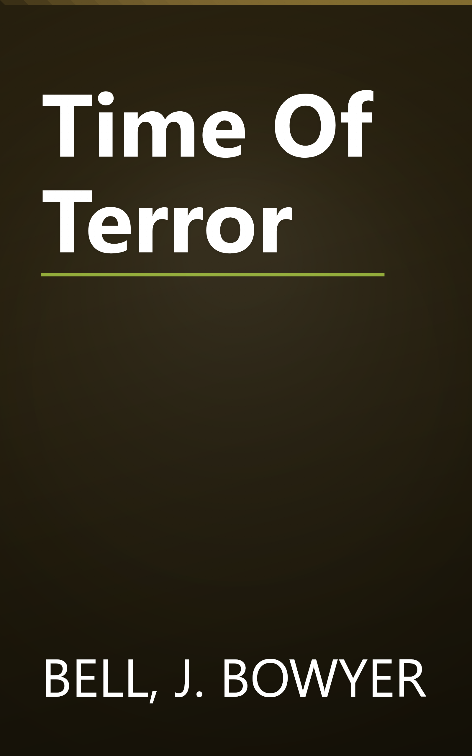 Time Of Terror book cover