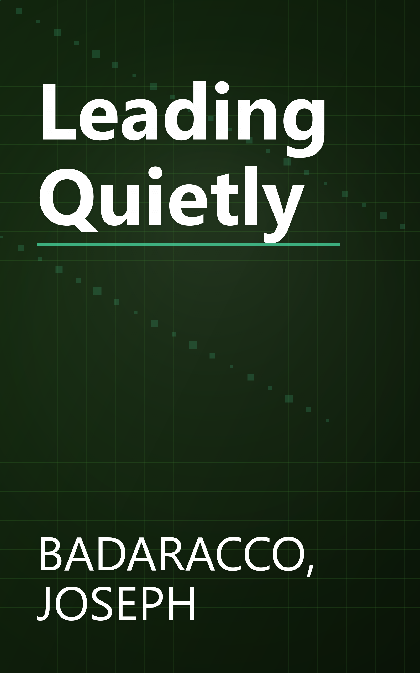 Leading Quietly book cover