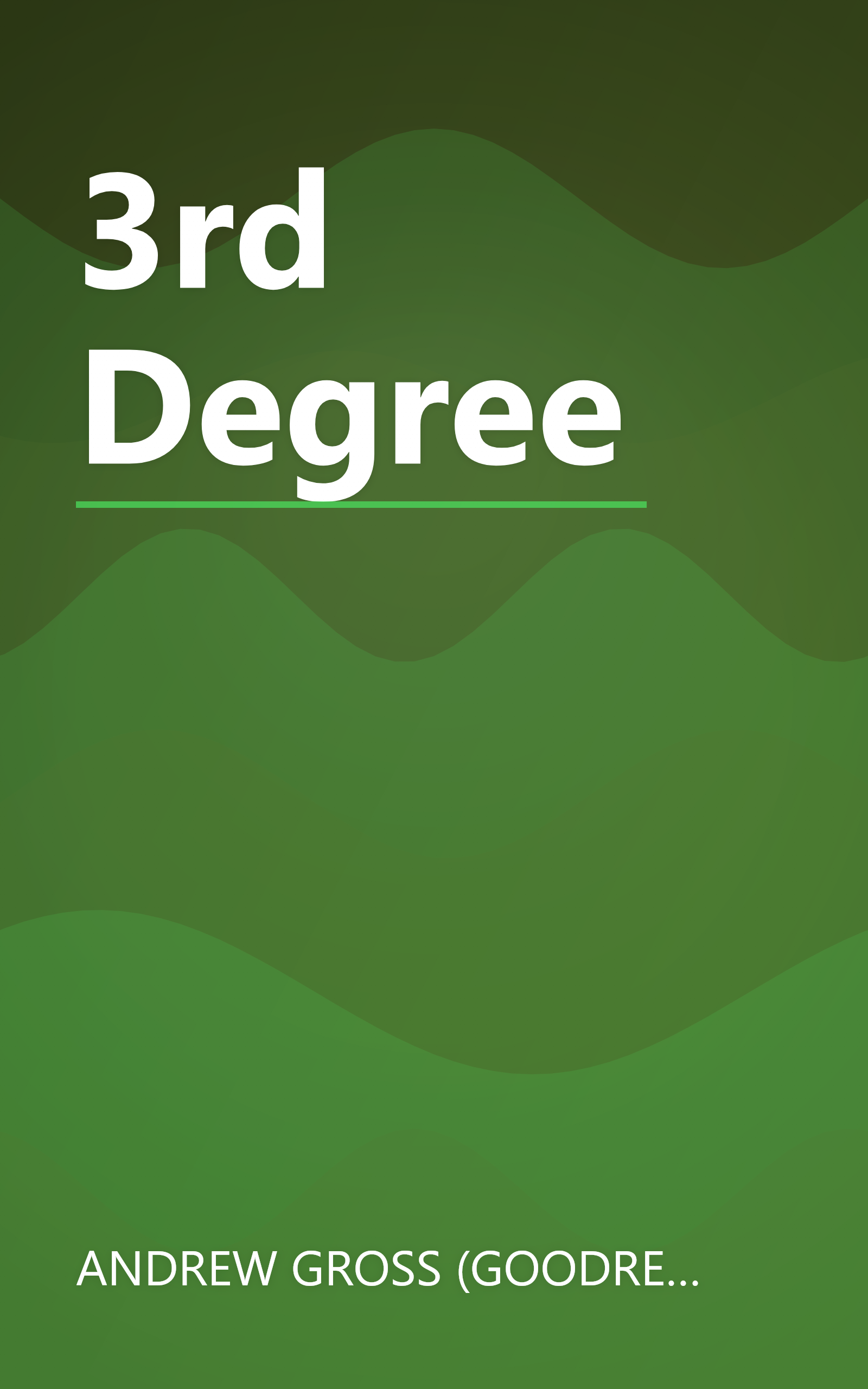 3rd Degree book cover