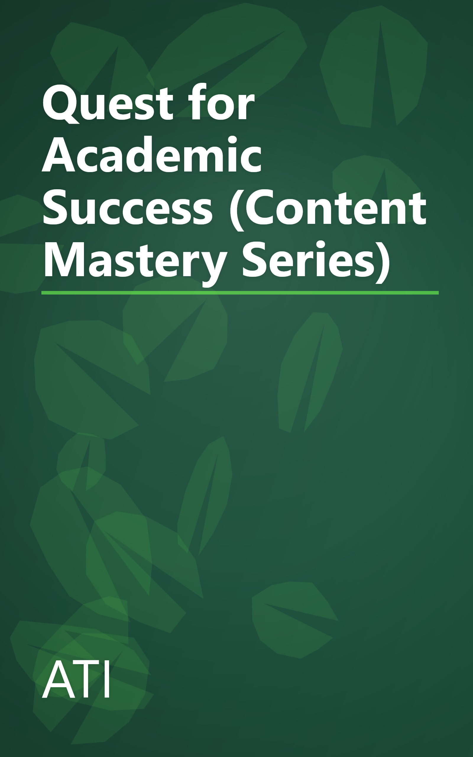 Quest for Academic Success (Content Mastery Series) book cover