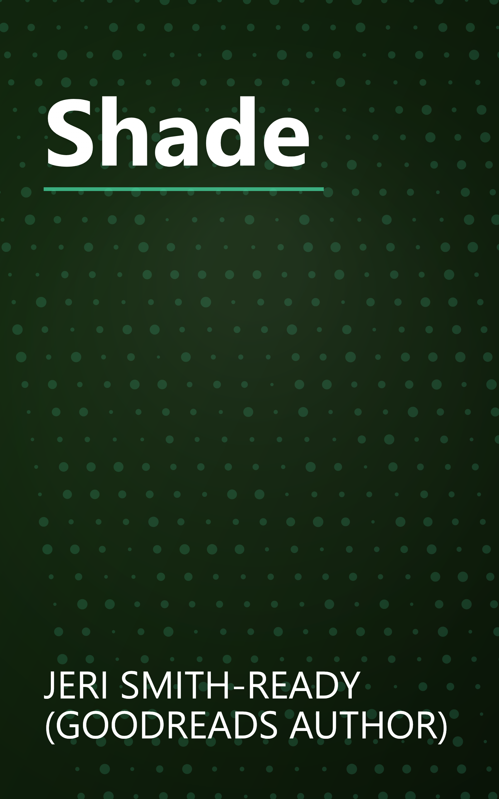 Shade book cover