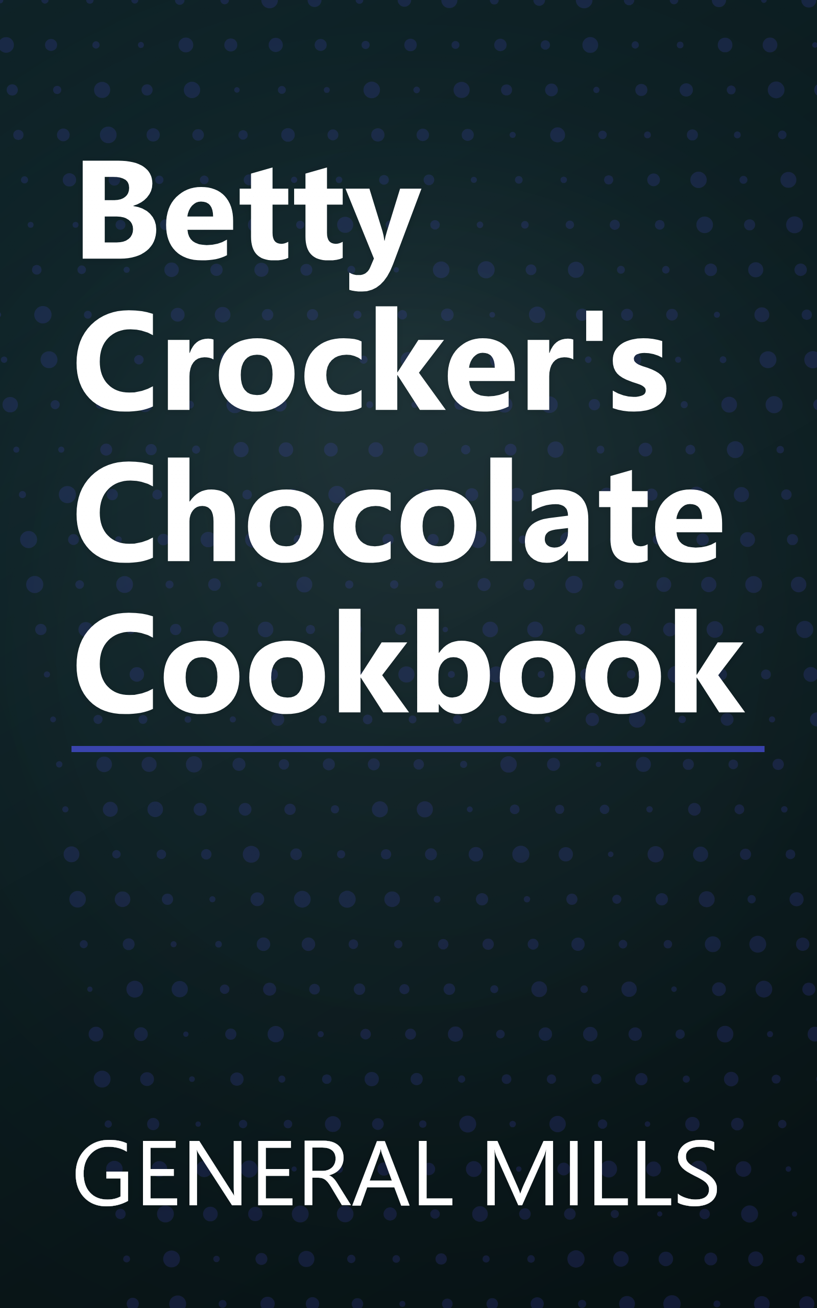 Betty Crocker's Chocolate Cookbook book cover