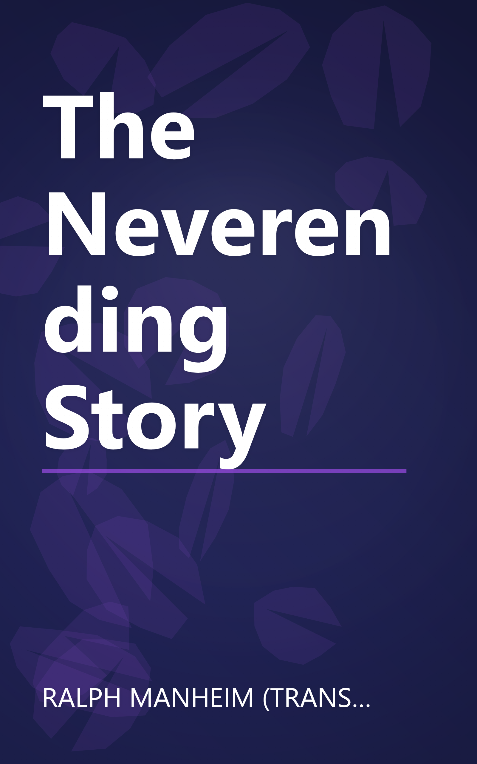 The Neverending Story book cover