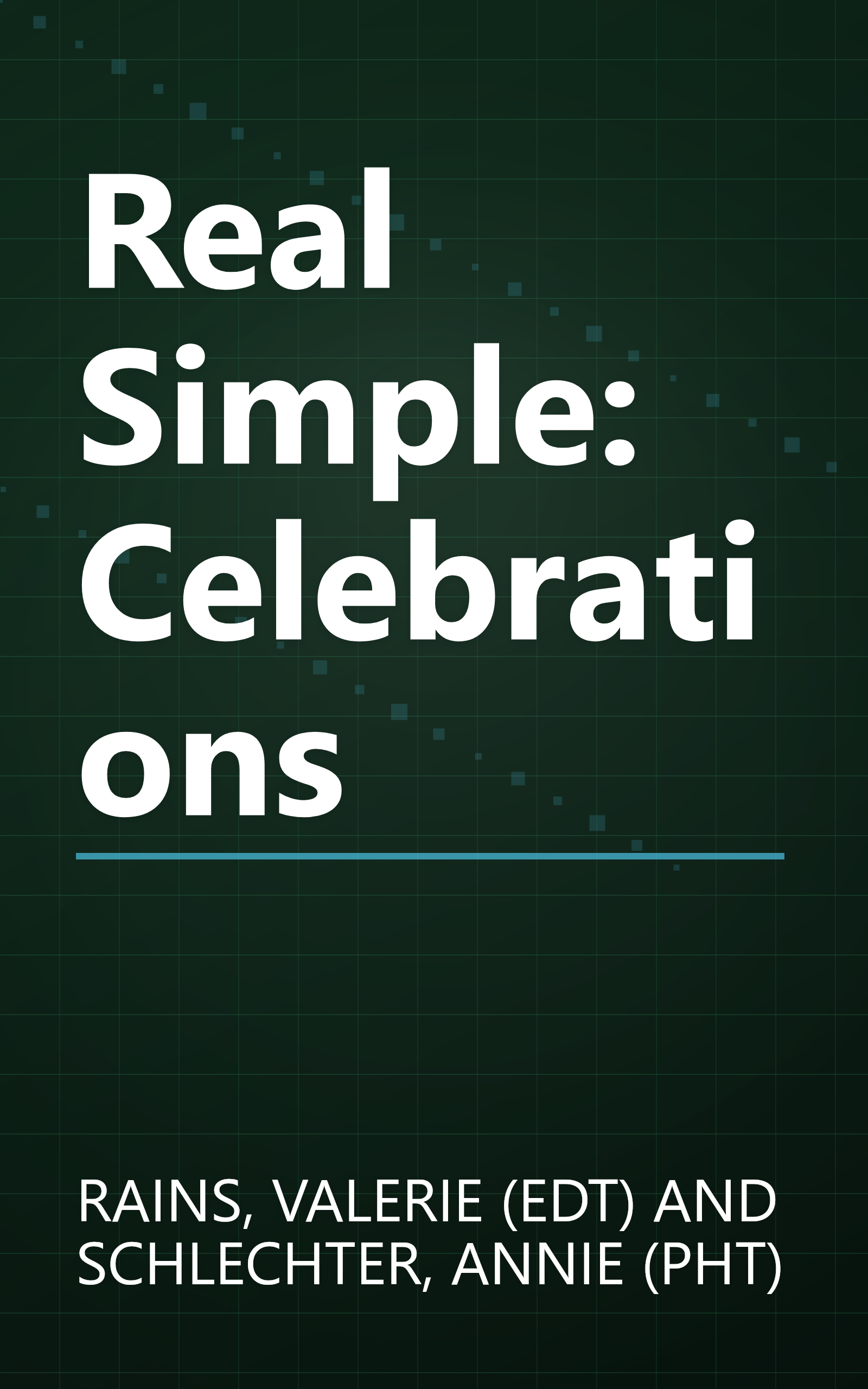 Real Simple: Celebrations book cover