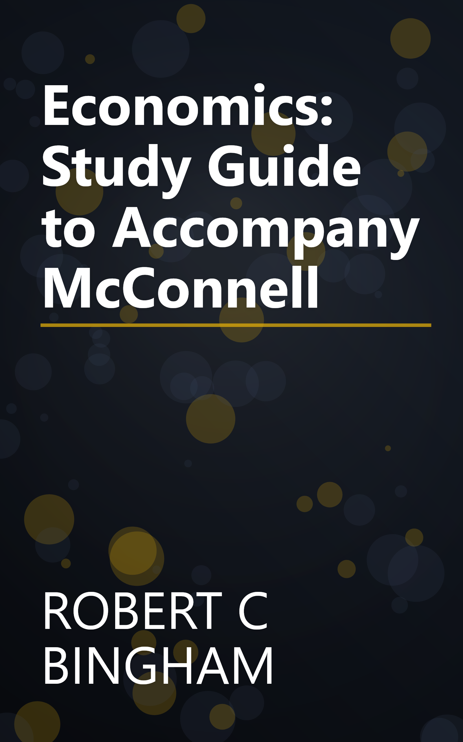 Economics: Study Guide to Accompany McConnell book cover