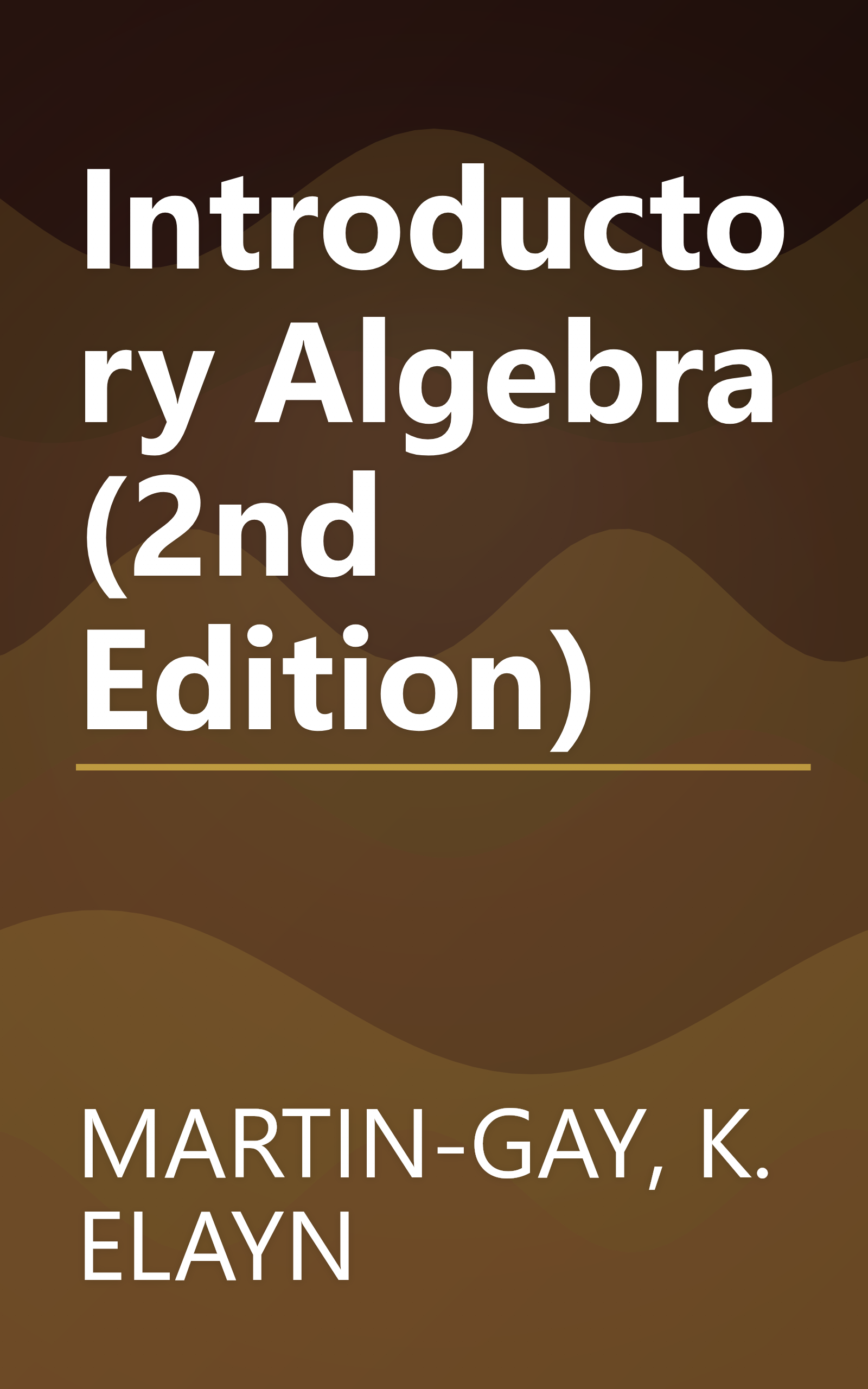 Introductory Algebra (2nd Edition) book cover