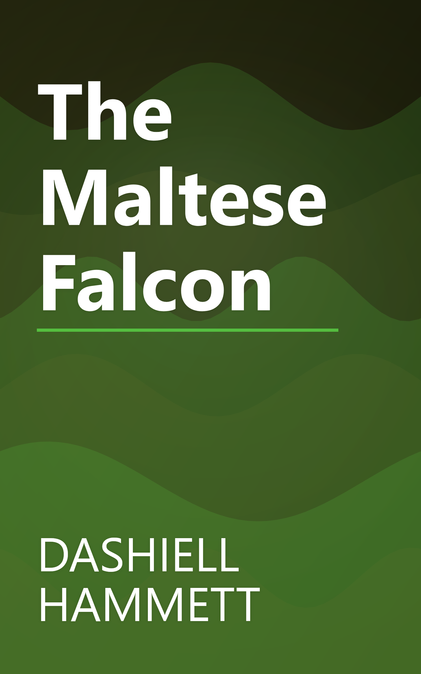 The Maltese Falcon book cover