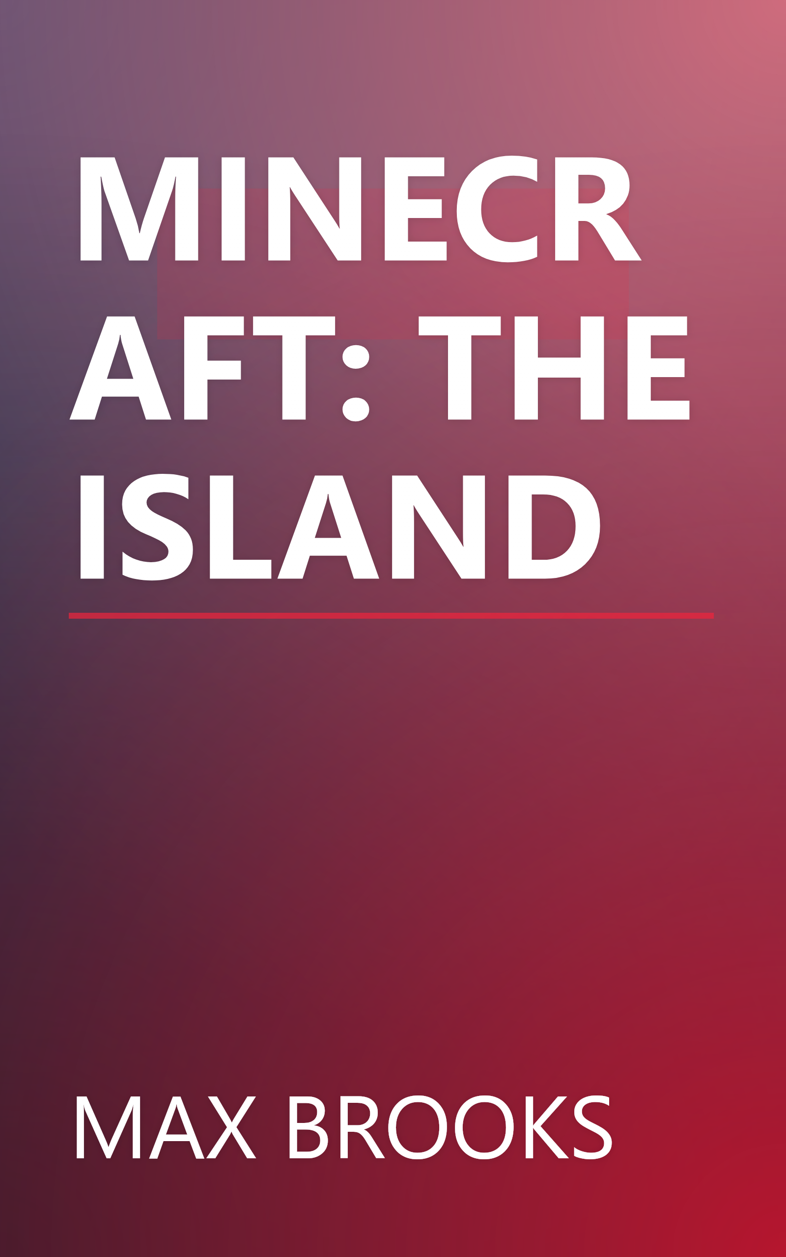 MINECRAFT: THE ISLAND book cover