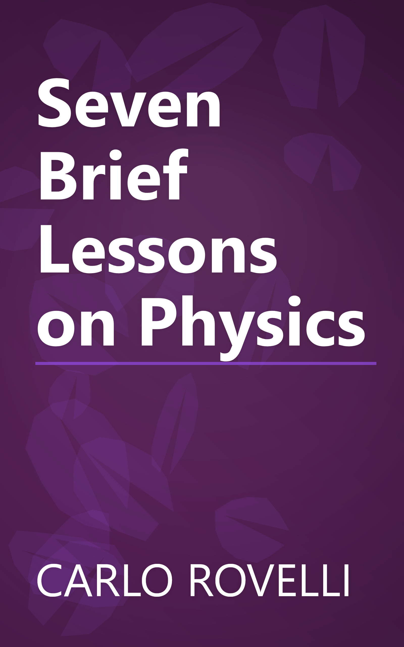 Seven Brief Lessons on Physics book cover