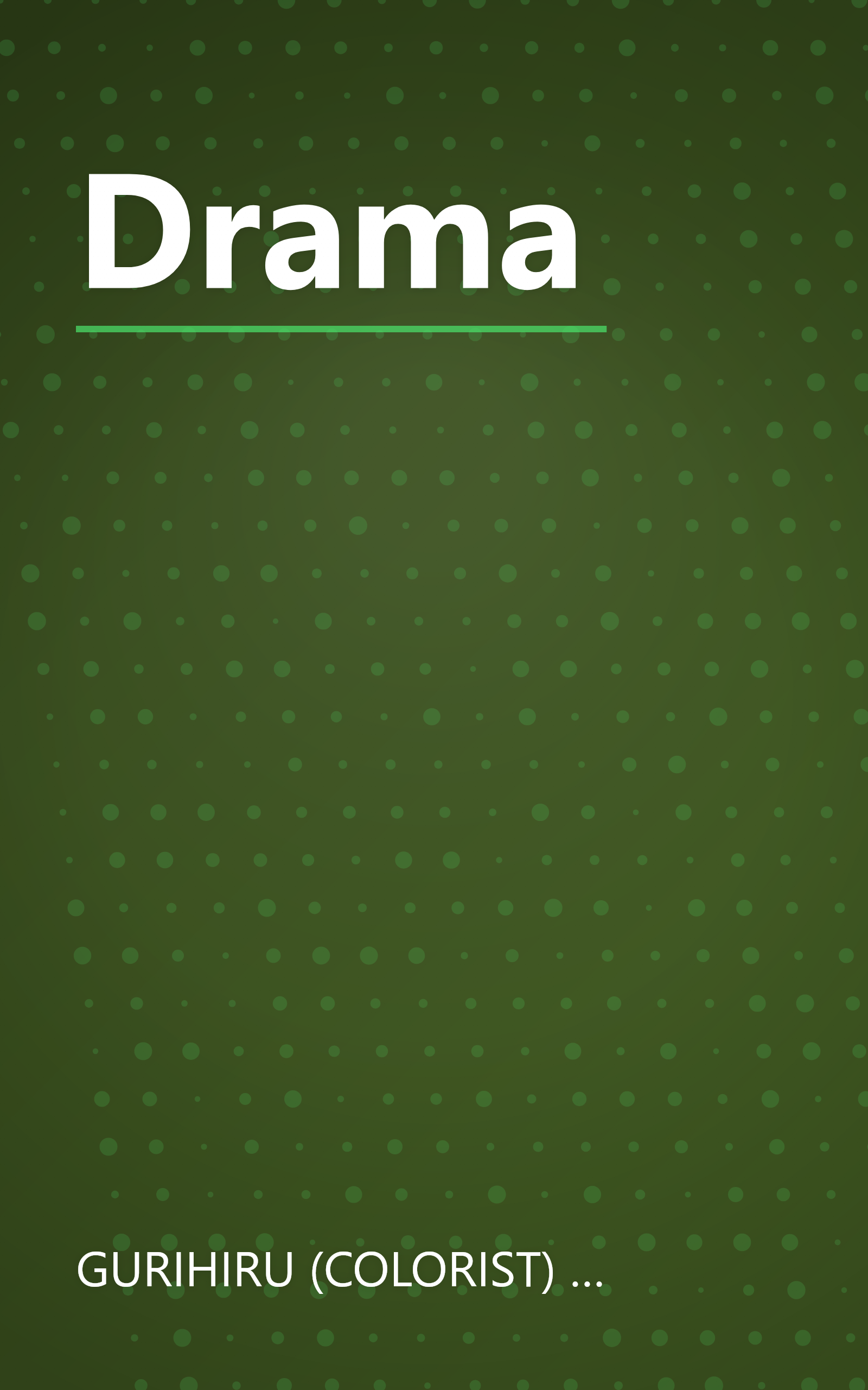 Drama book cover
