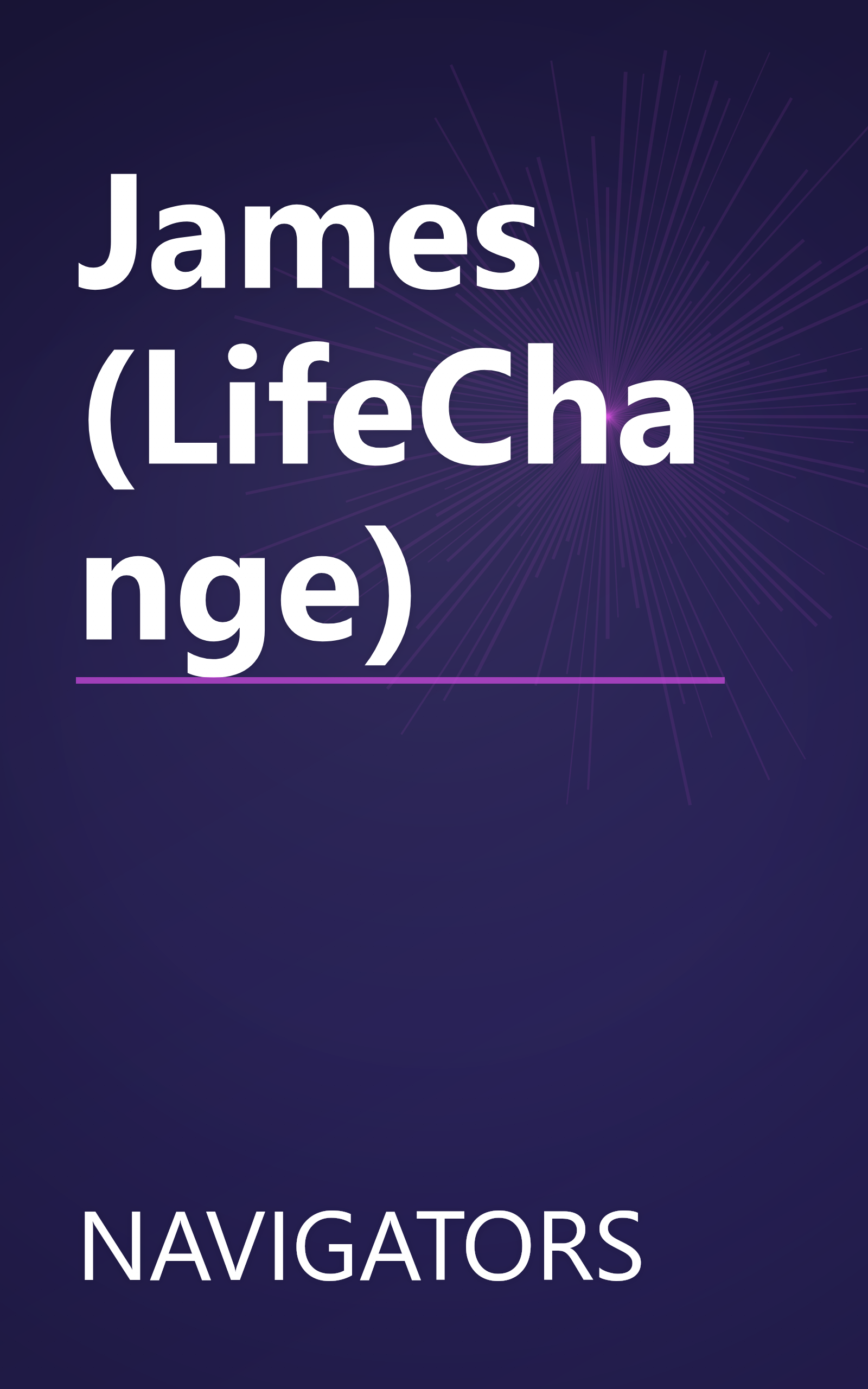 James (LifeChange) book cover