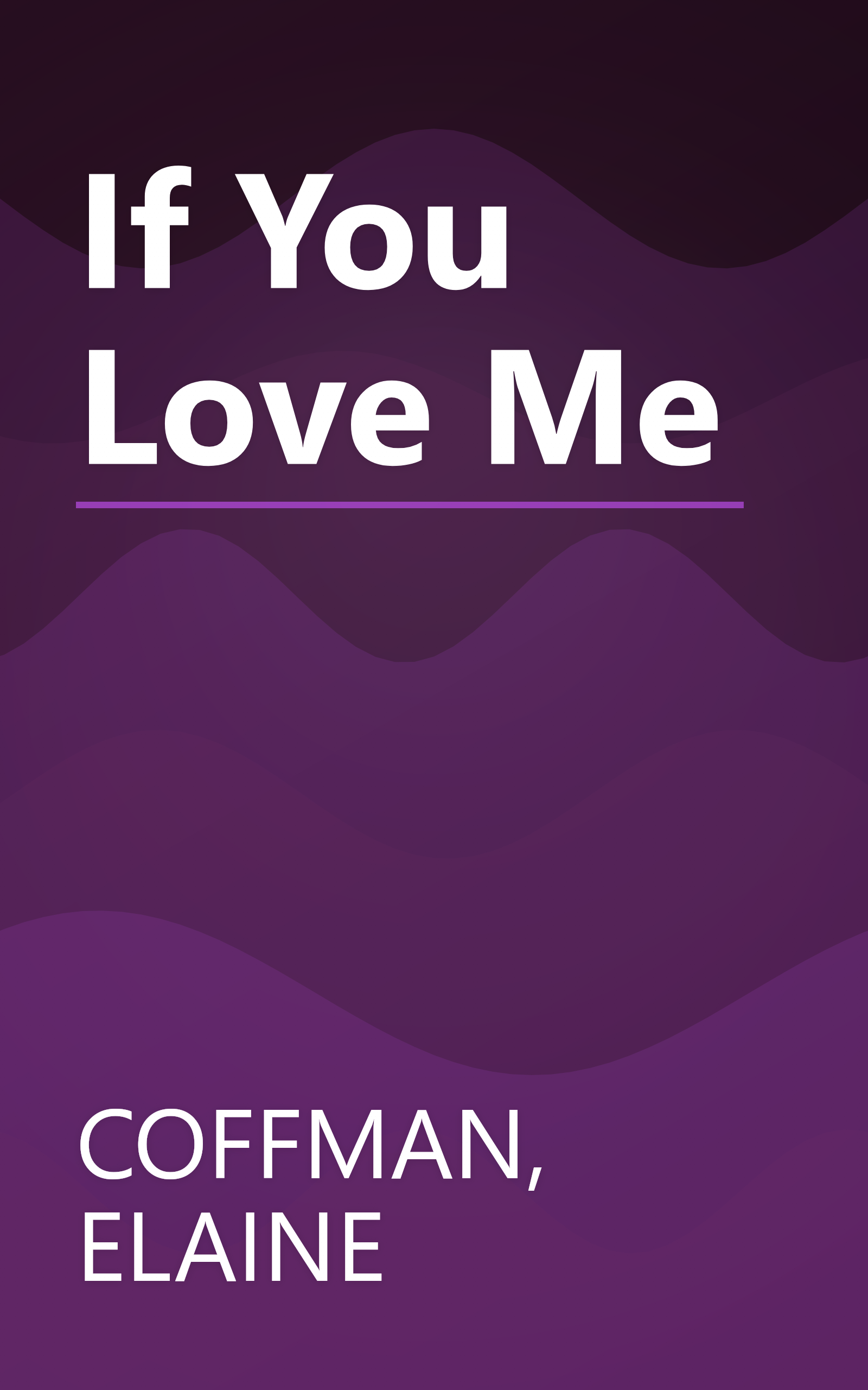 If You Love Me book cover