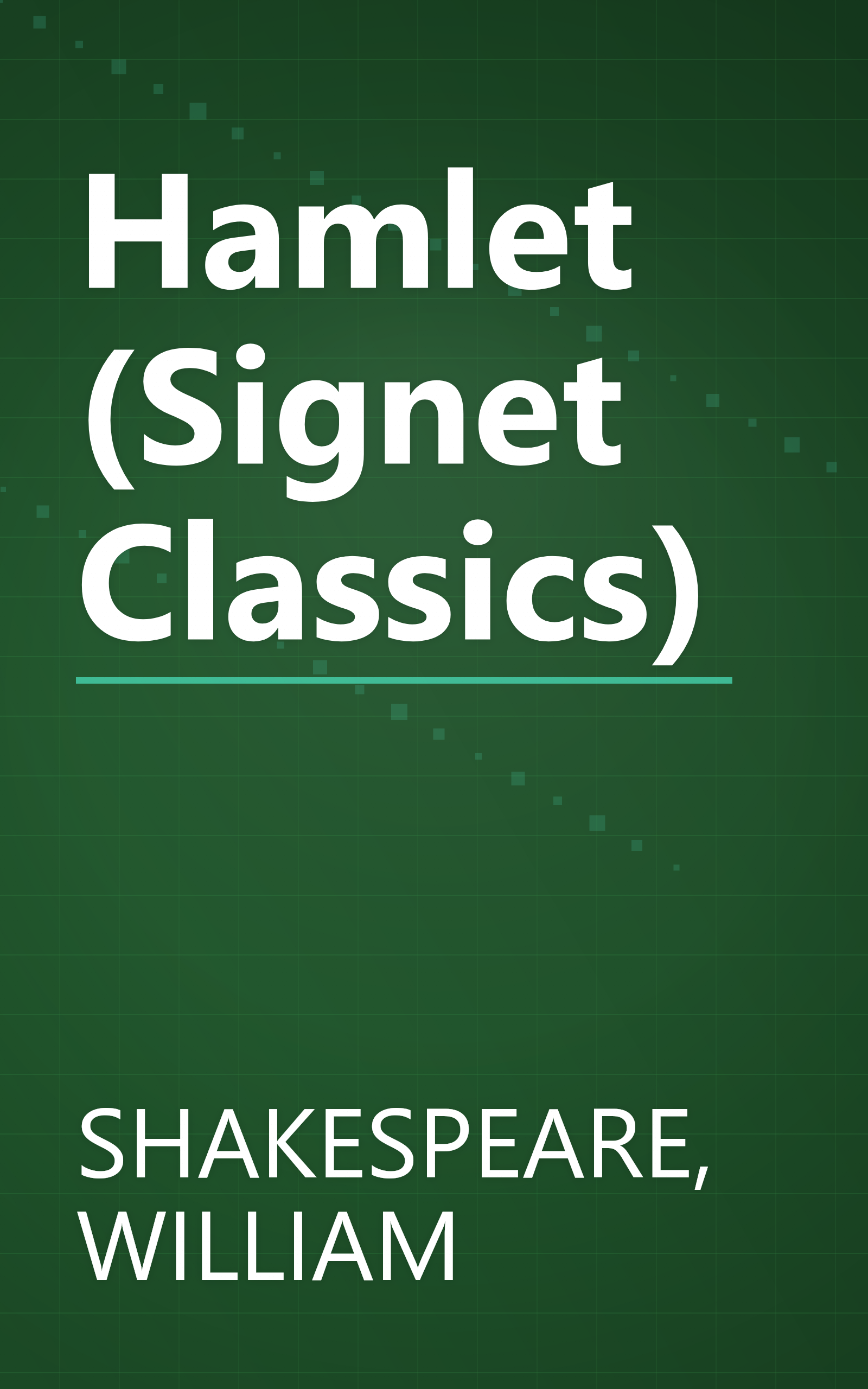 Hamlet (Signet Classics) book cover