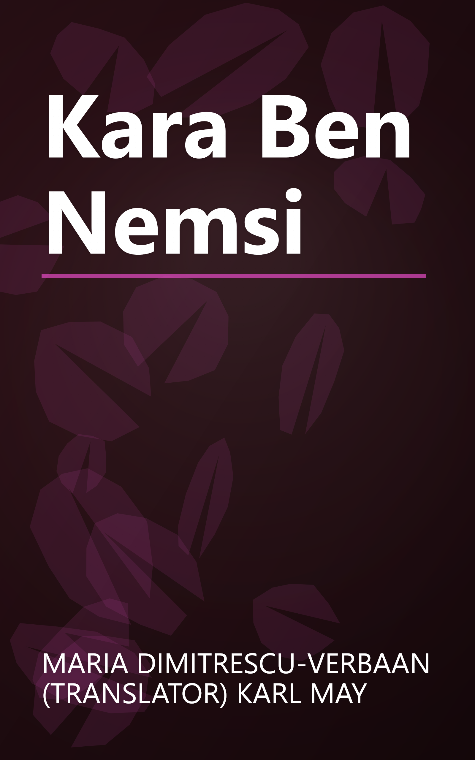 Kara Ben Nemsi book cover
