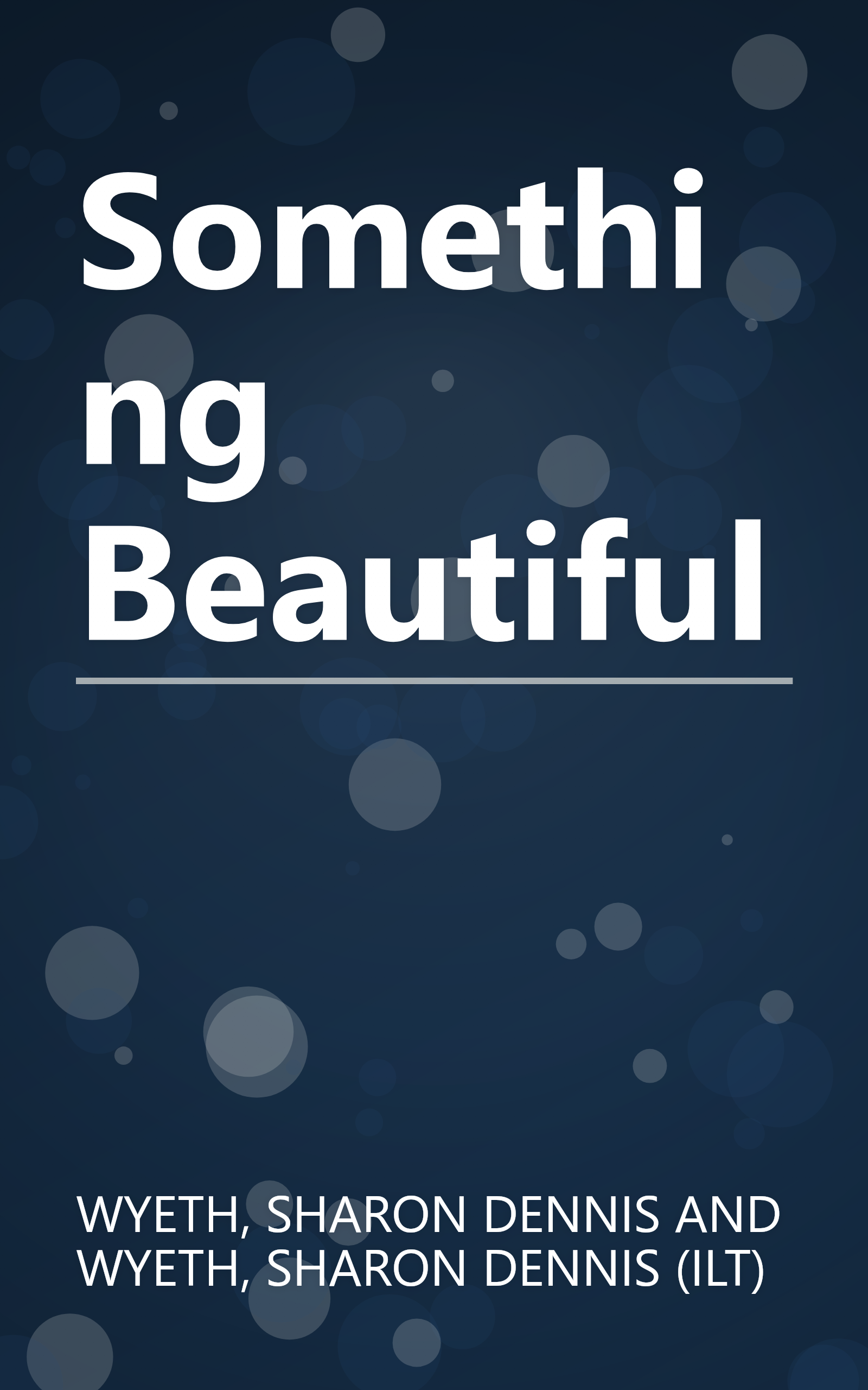 Something Beautiful book cover