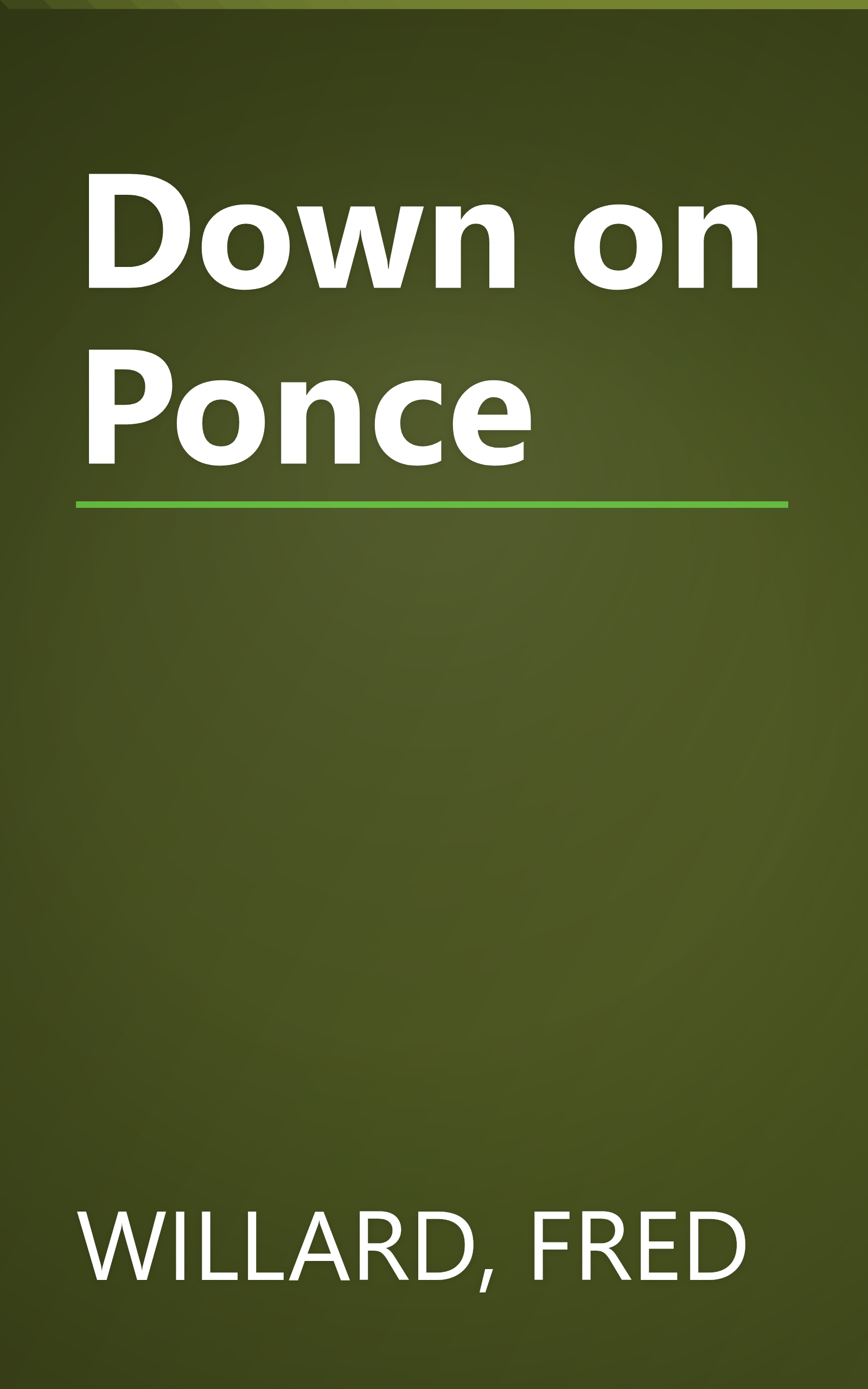 Down on Ponce book cover