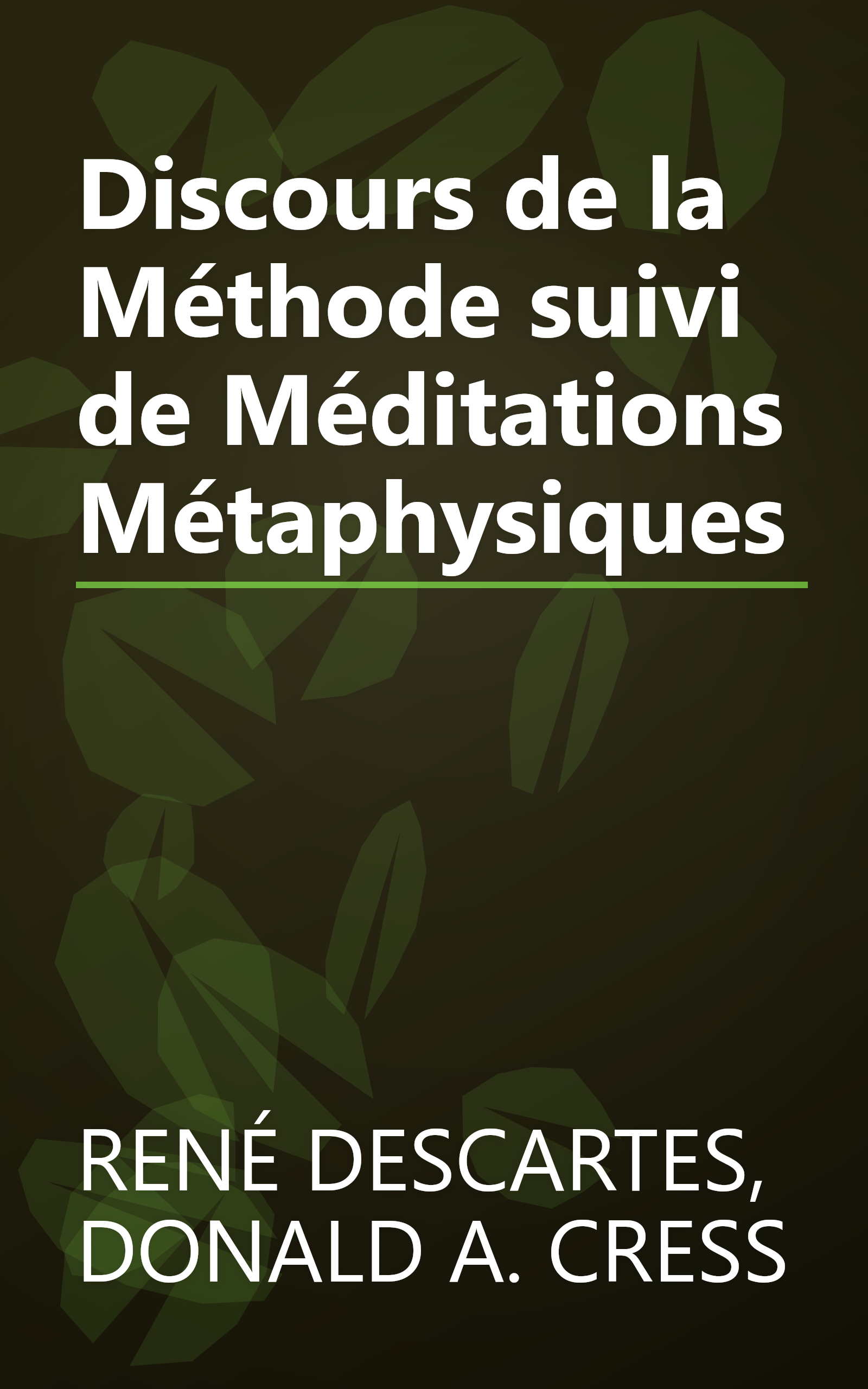 Discours de la Méthode suivi de Méditations Métaphysiques book cover