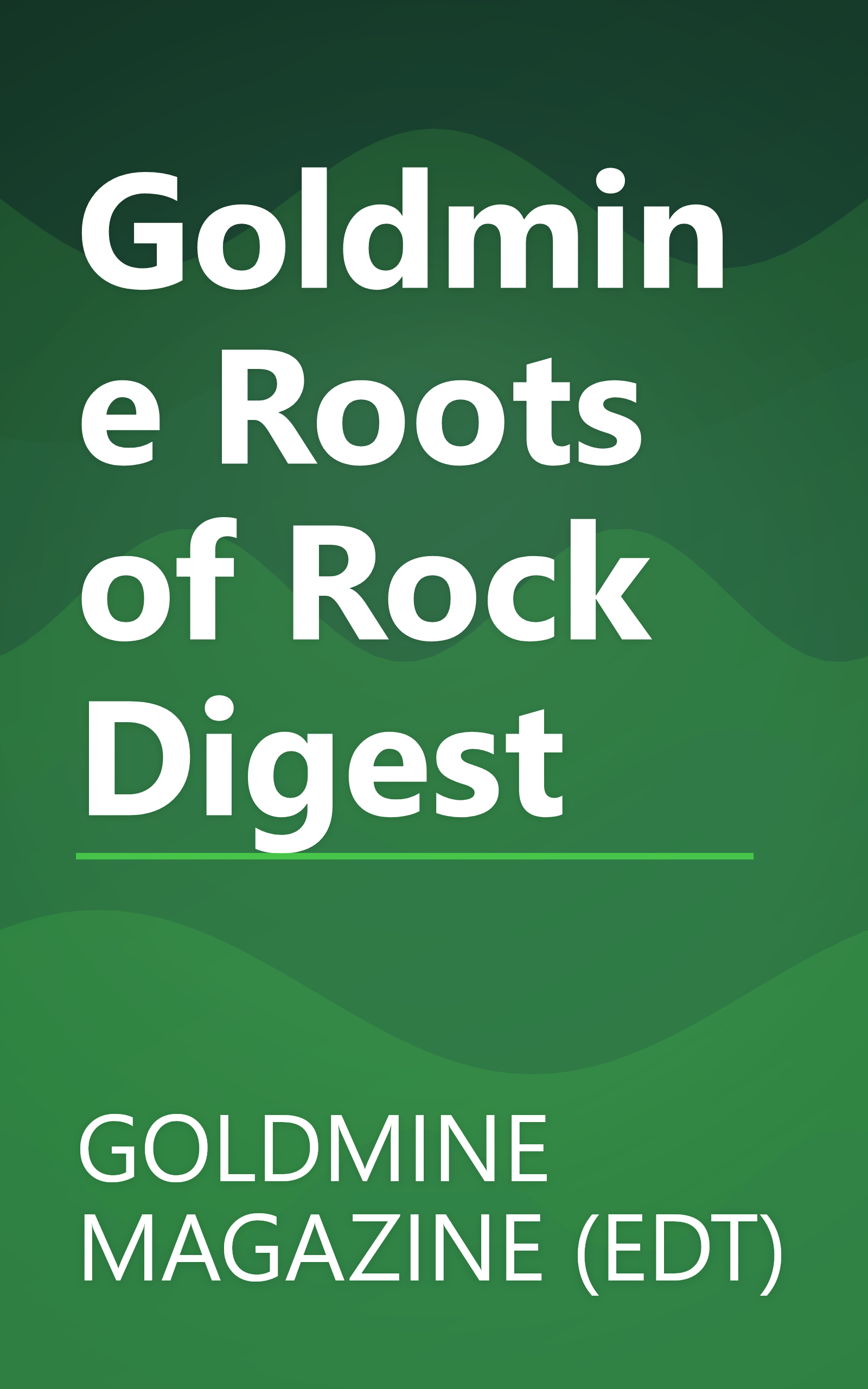 Goldmine Roots of Rock Digest book cover