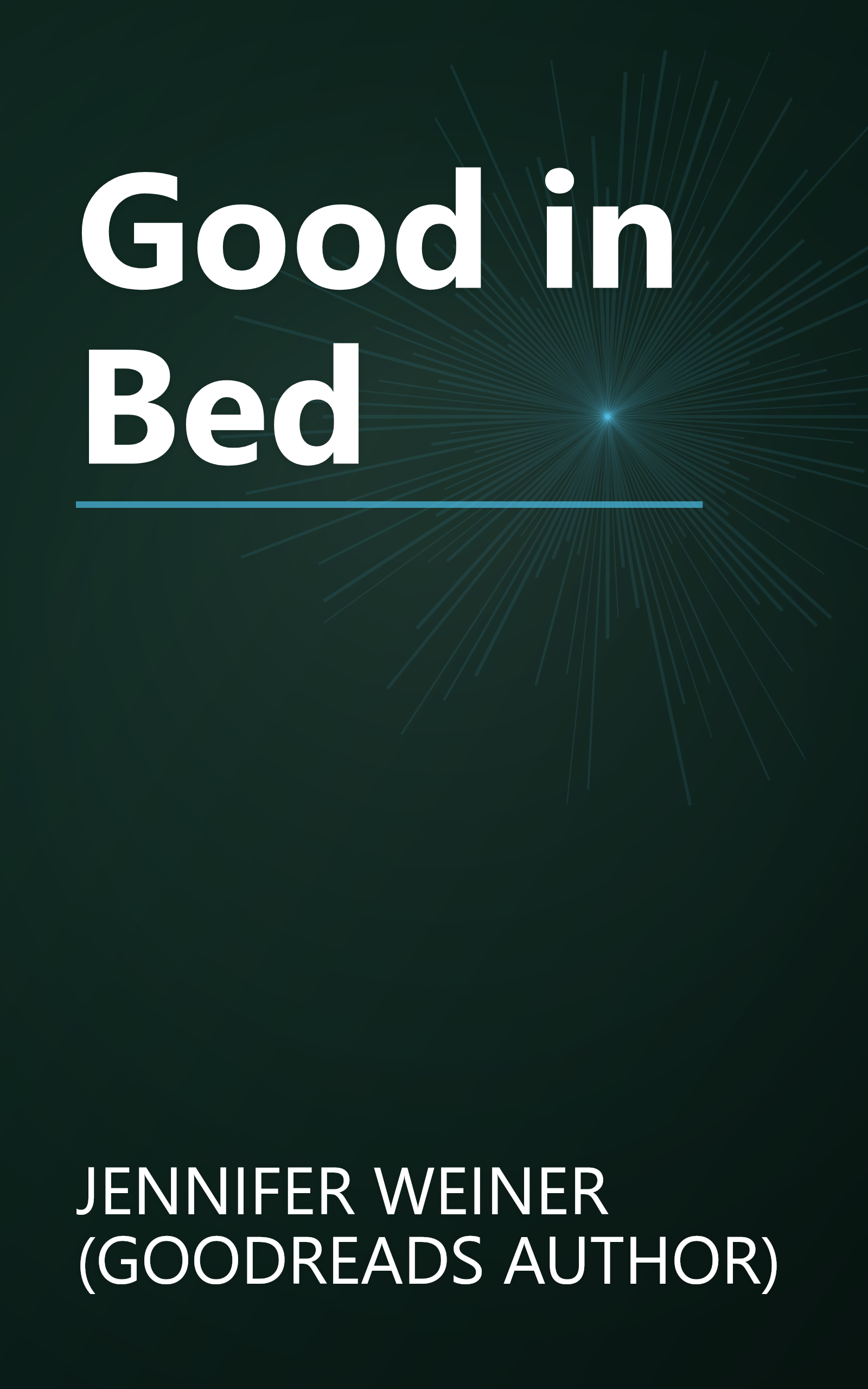 Good in Bed book cover