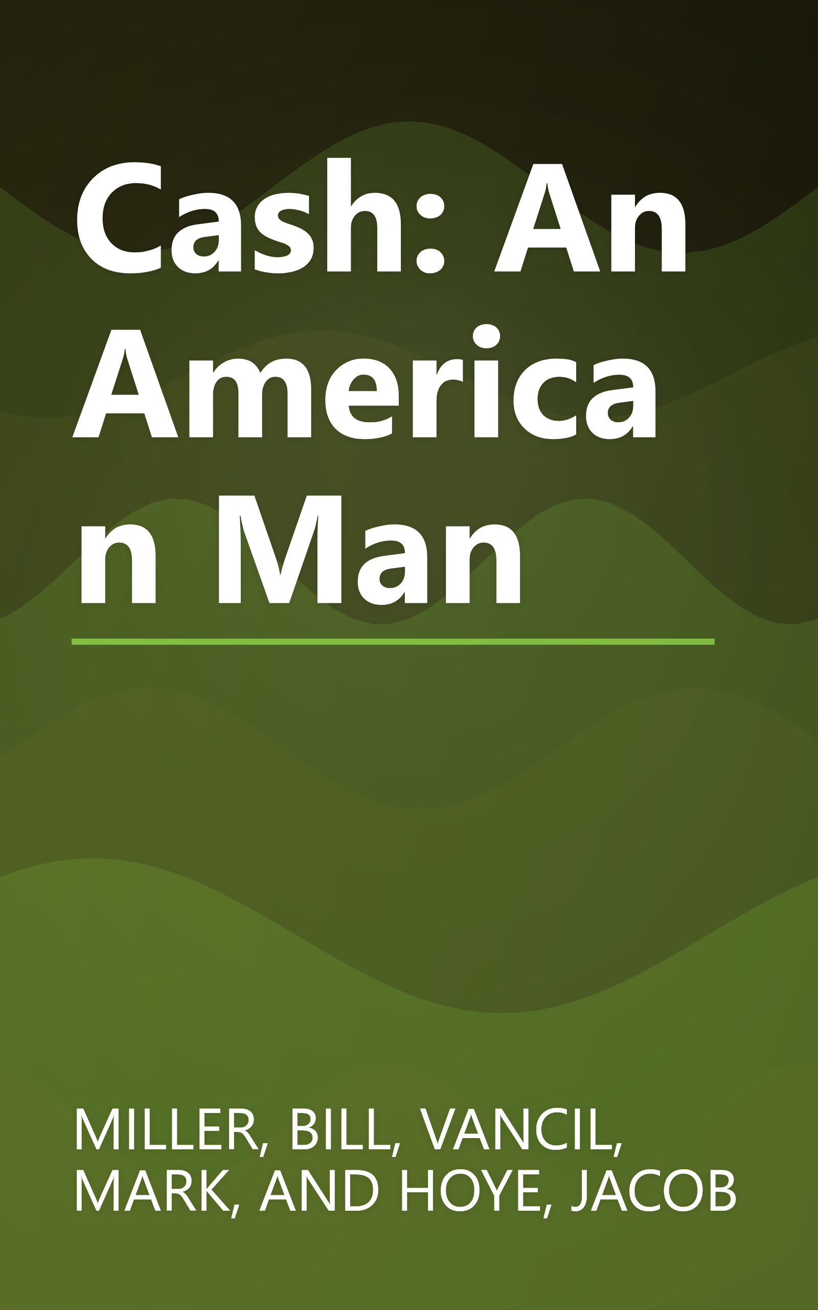 Cash: An American Man book cover
