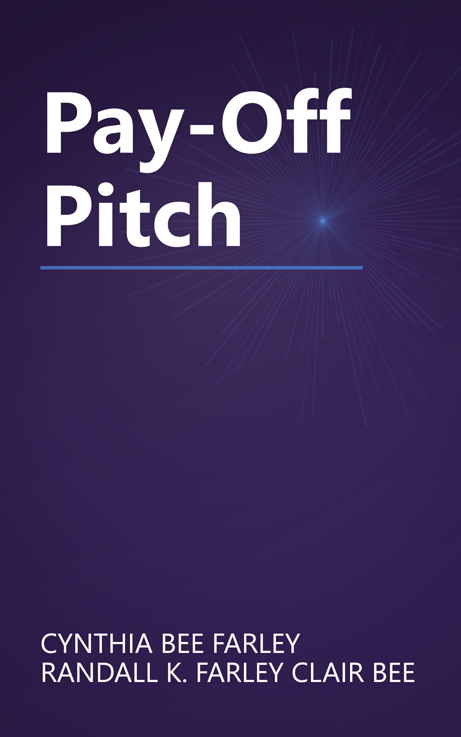 Pay-Off Pitch book cover