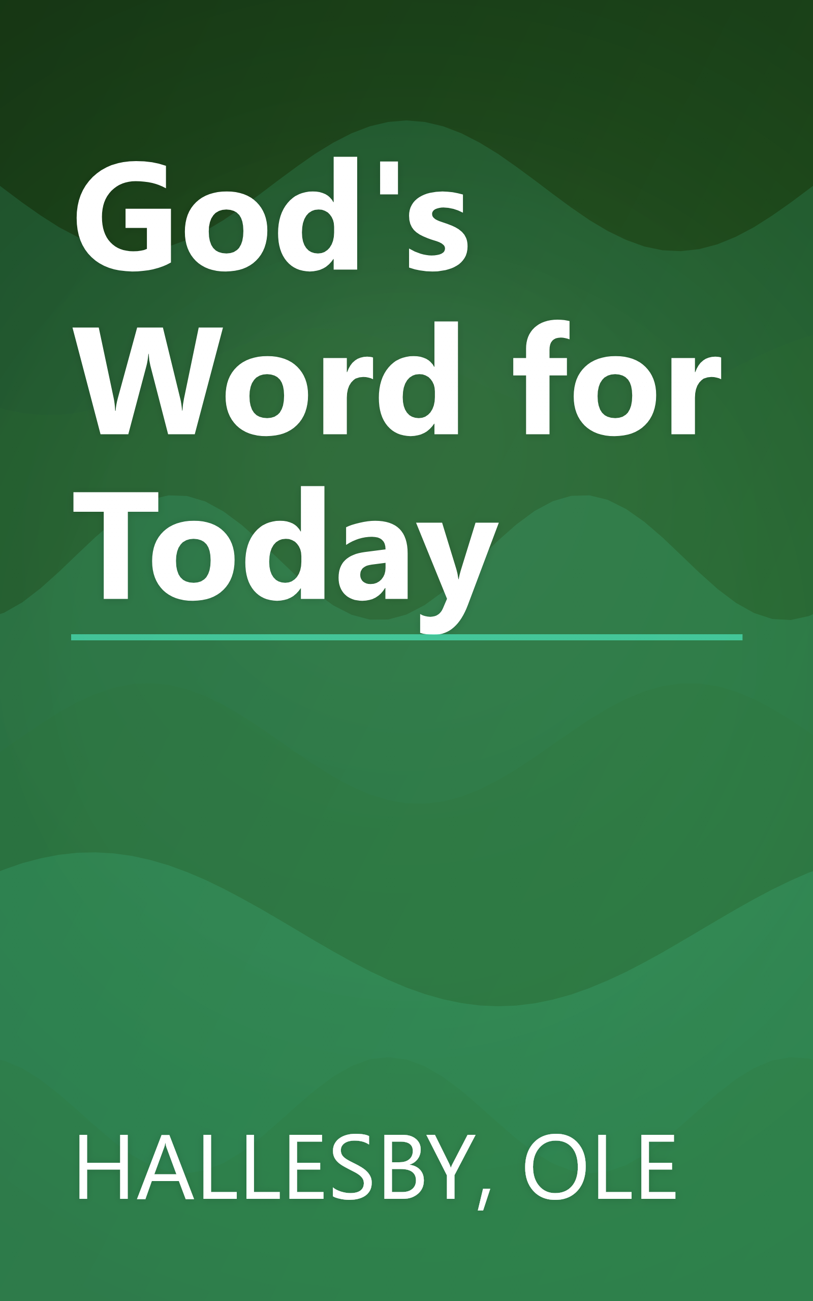 God's Word for Today book cover