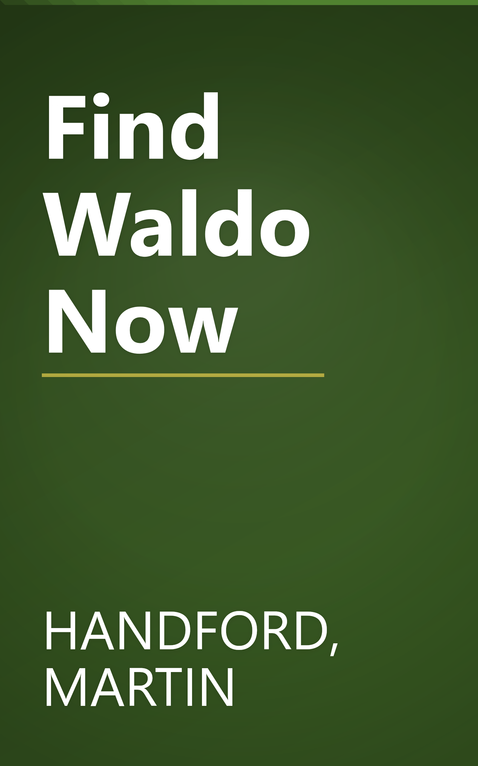 Find Waldo Now book cover