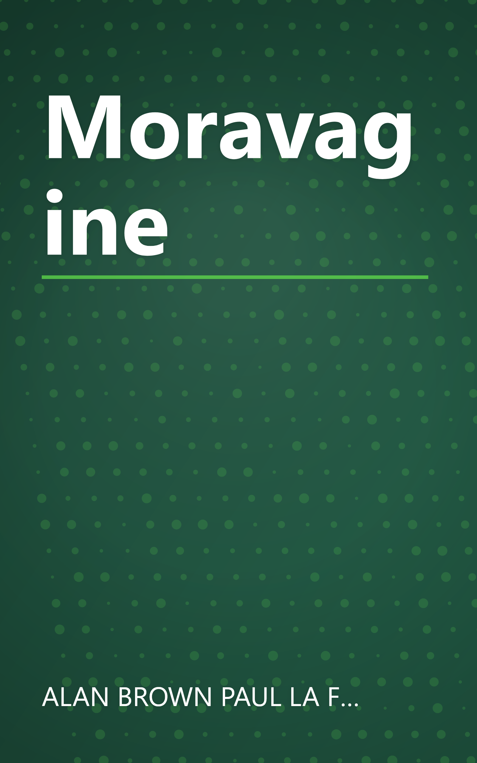 Moravagine book cover