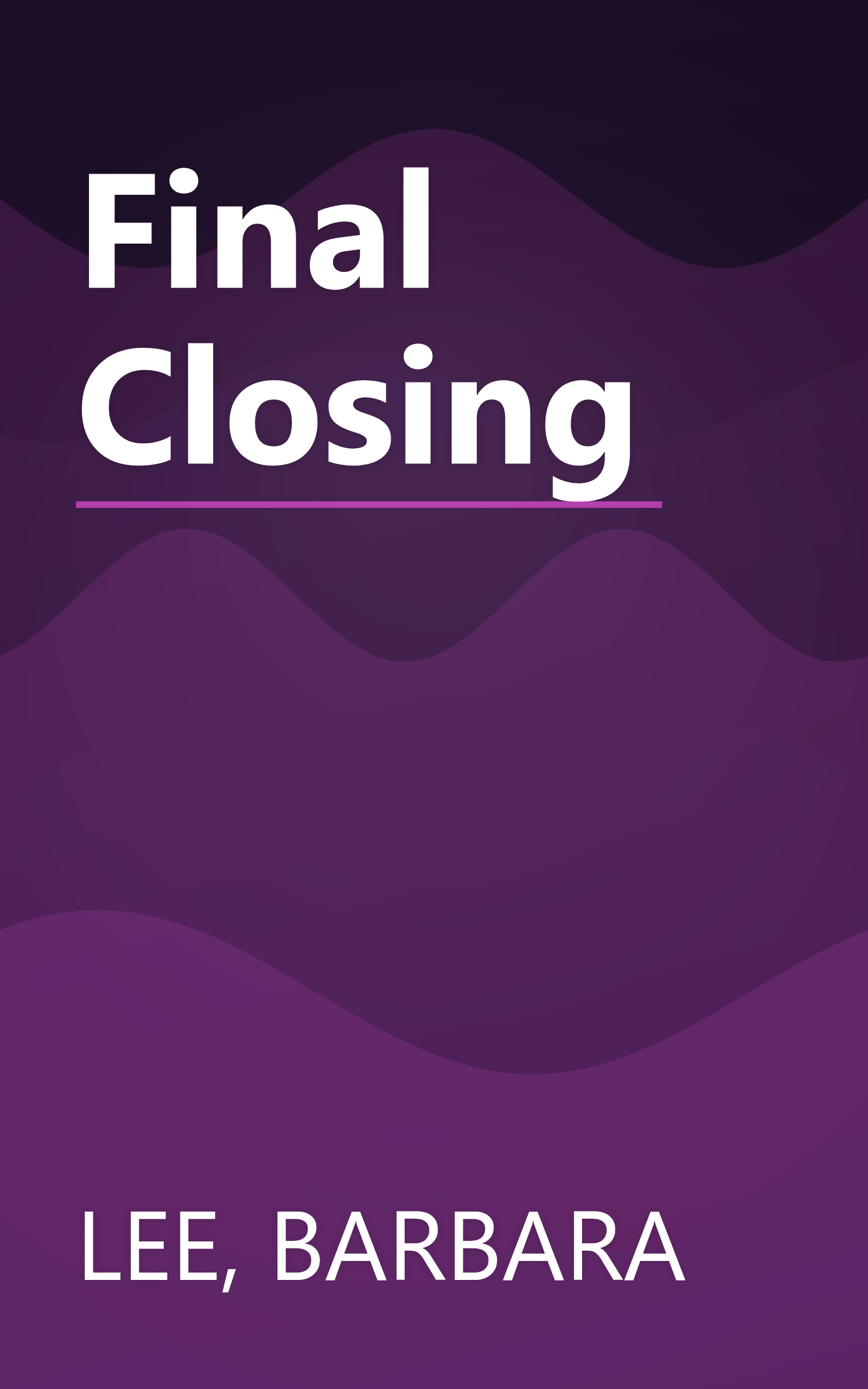 Final Closing book cover