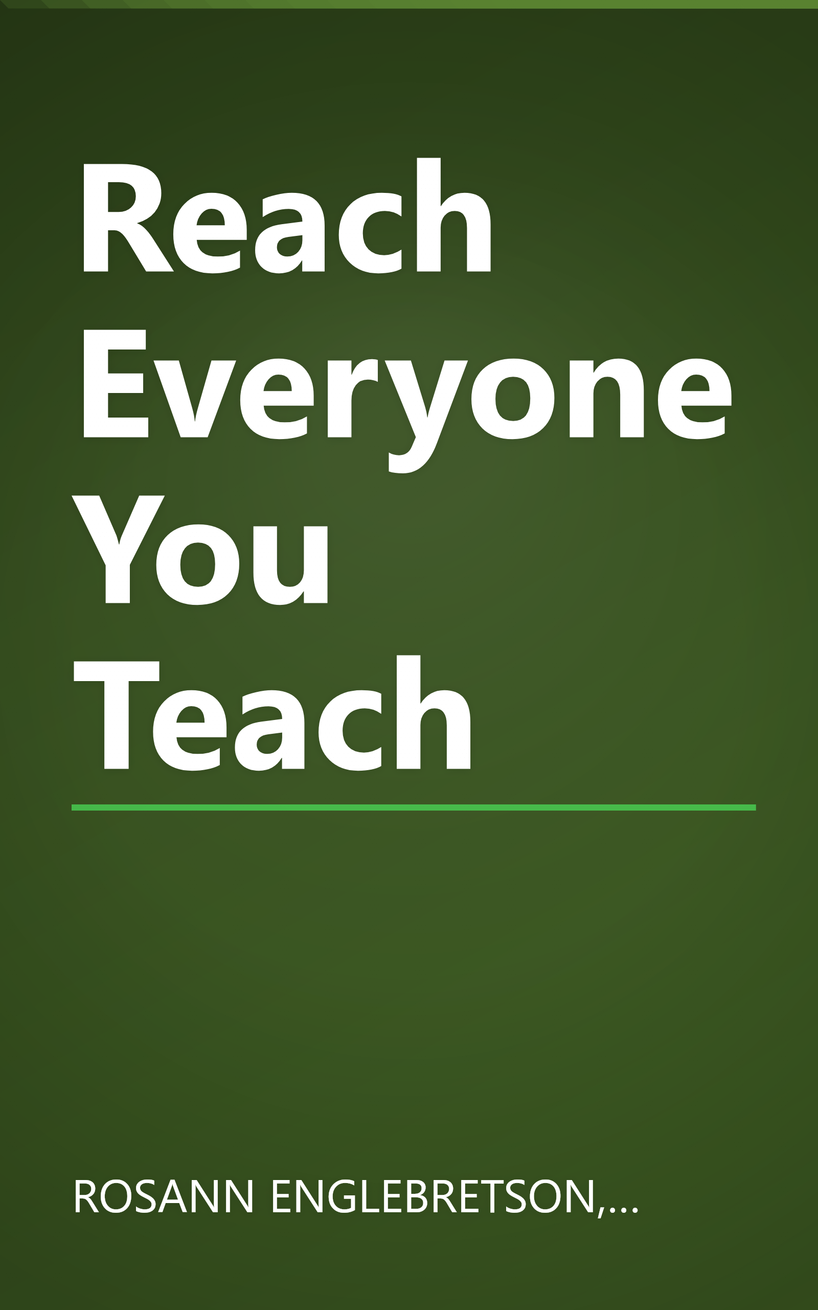 Reach Everyone You Teach book cover