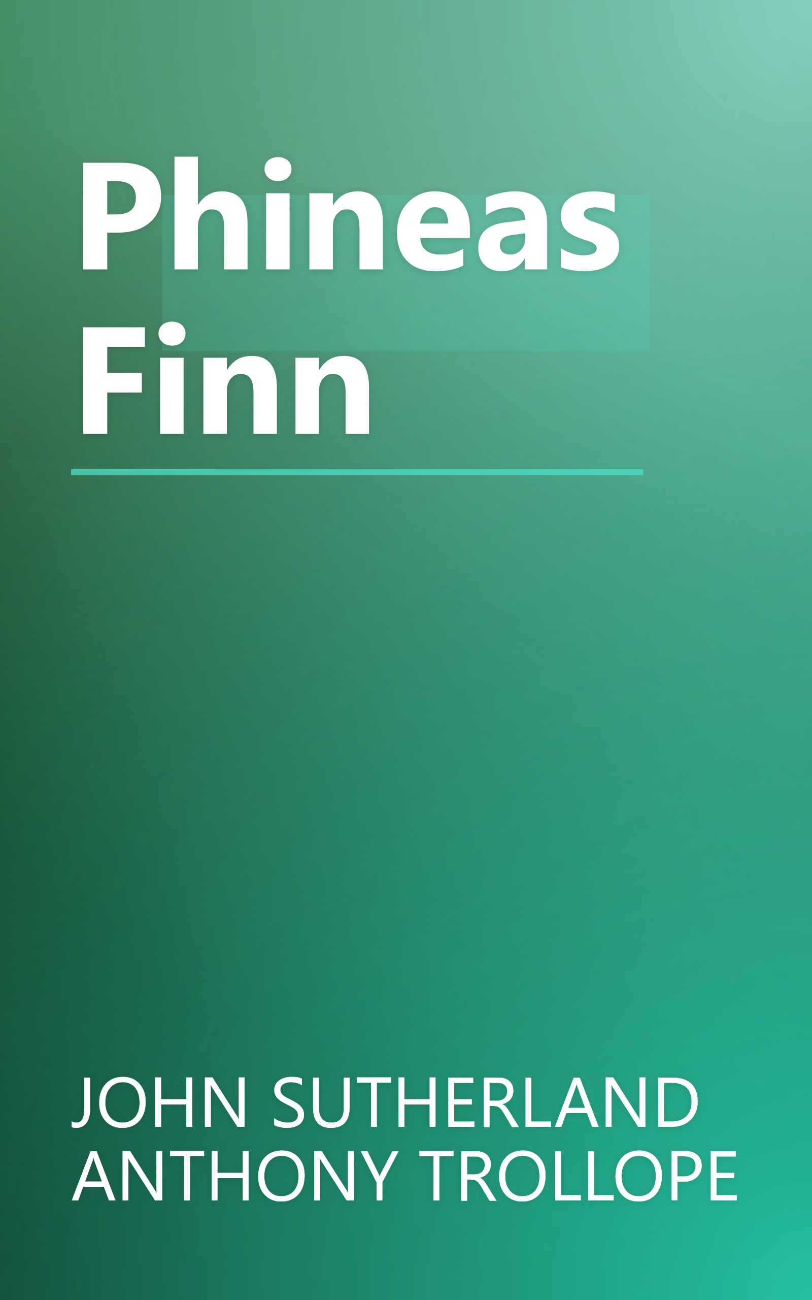 Phineas Finn book cover