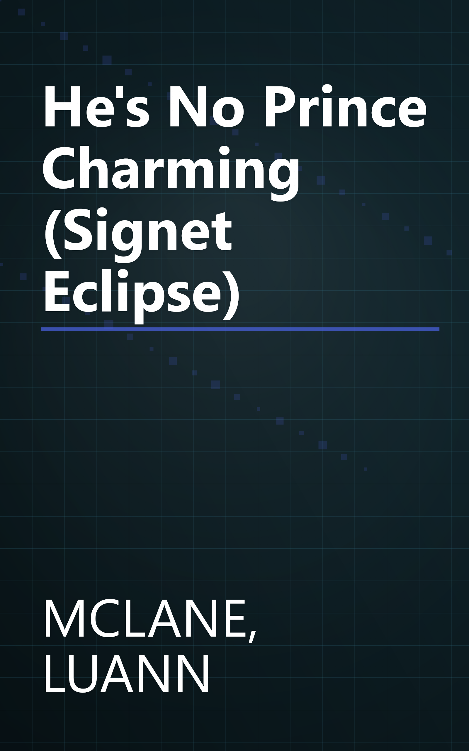 He's No Prince Charming (Signet Eclipse) book cover