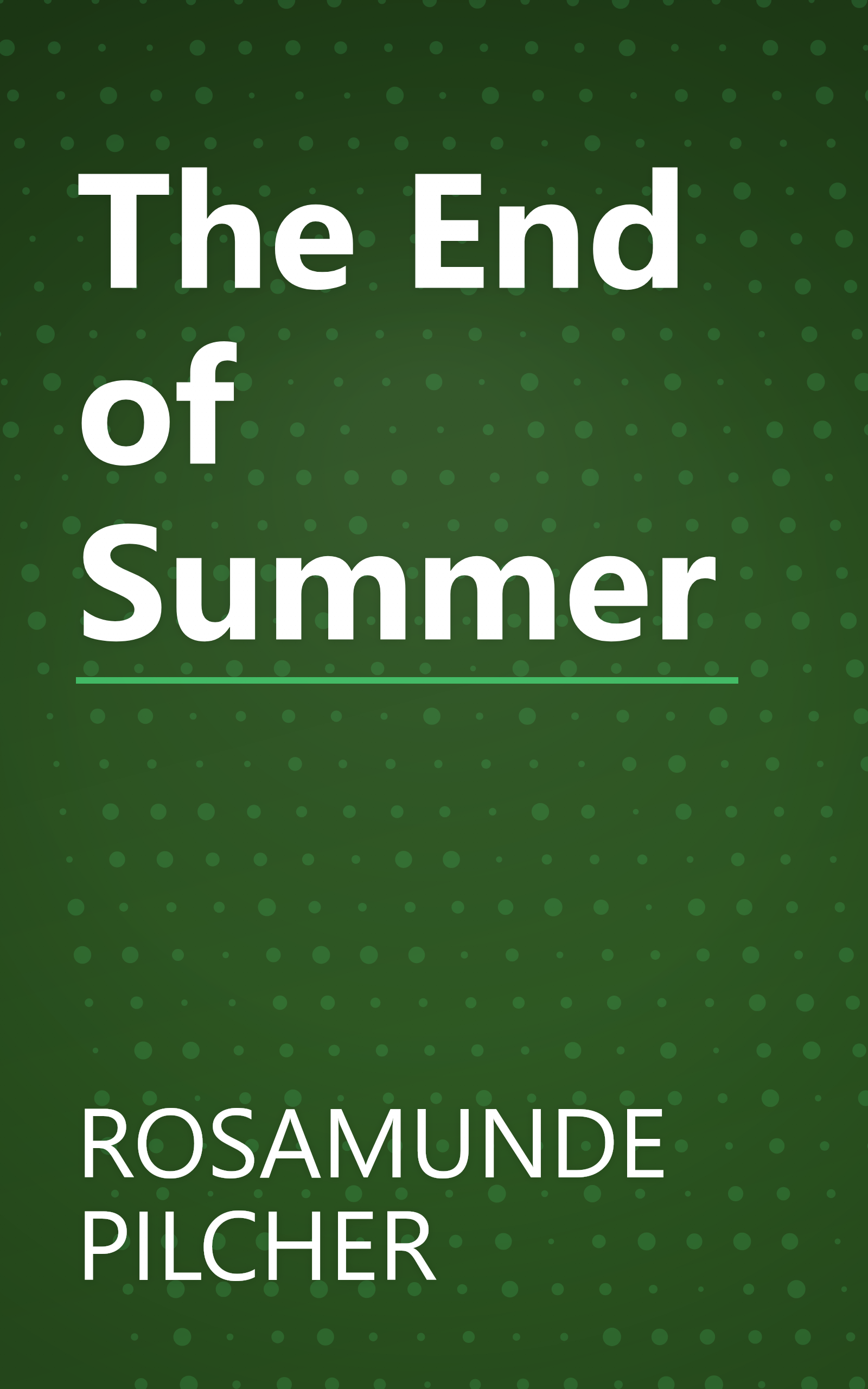 The End of Summer book cover