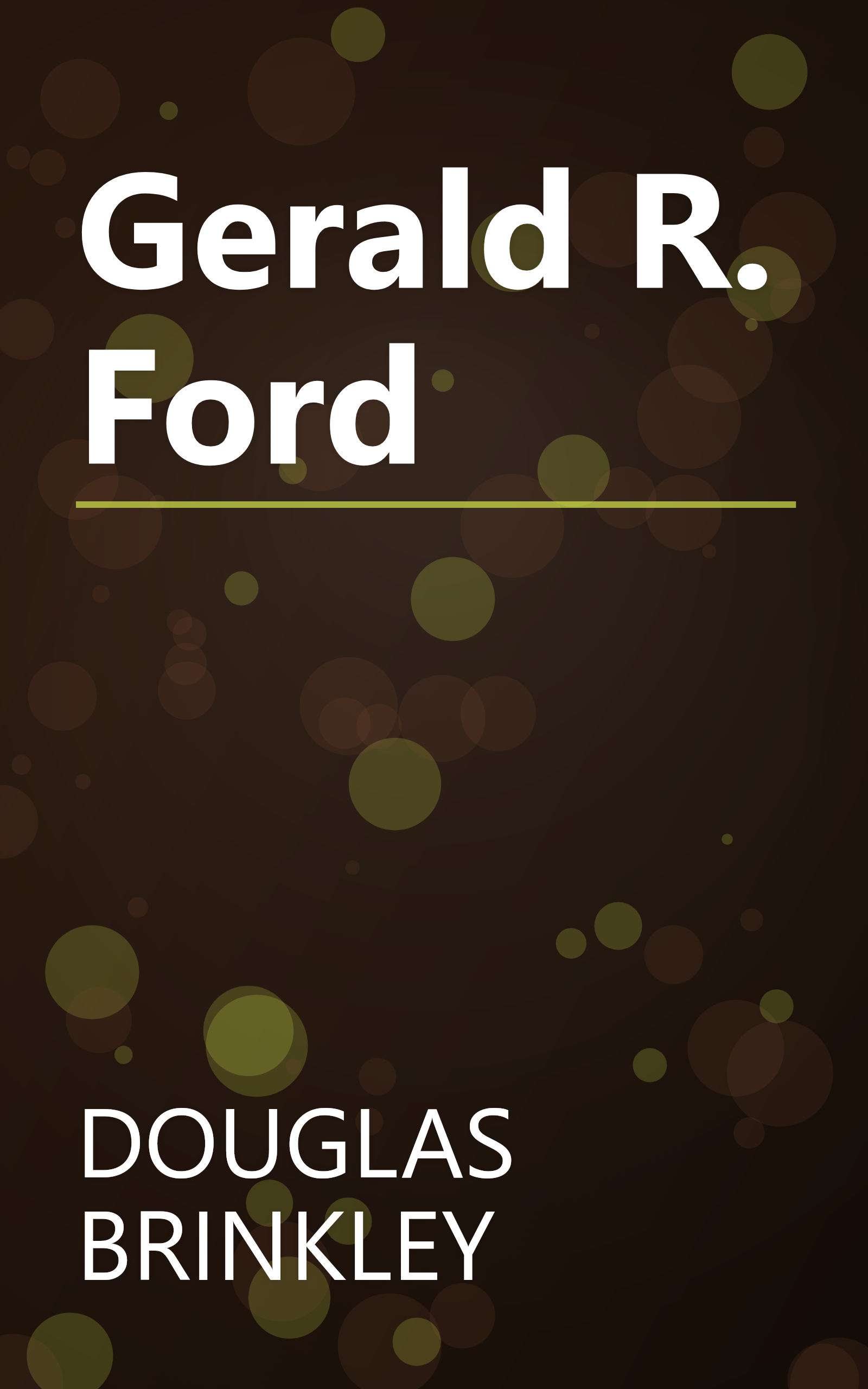 Gerald R. Ford book cover