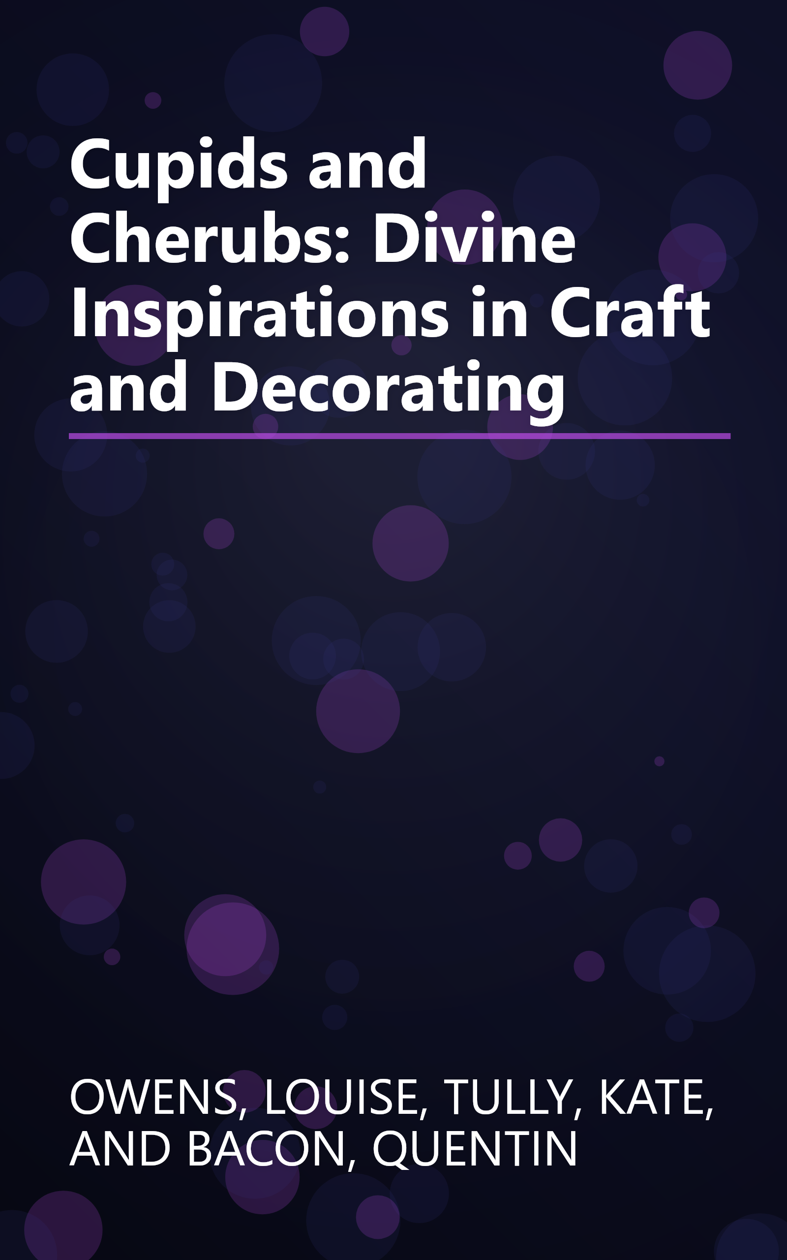 Cupids and Cherubs: Divine Inspirations in Craft and Decorating book cover