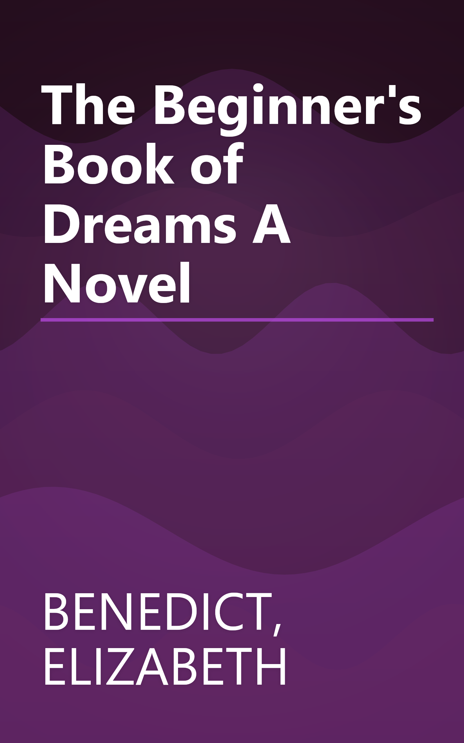 The Beginner's Book of Dreams A Novel book cover