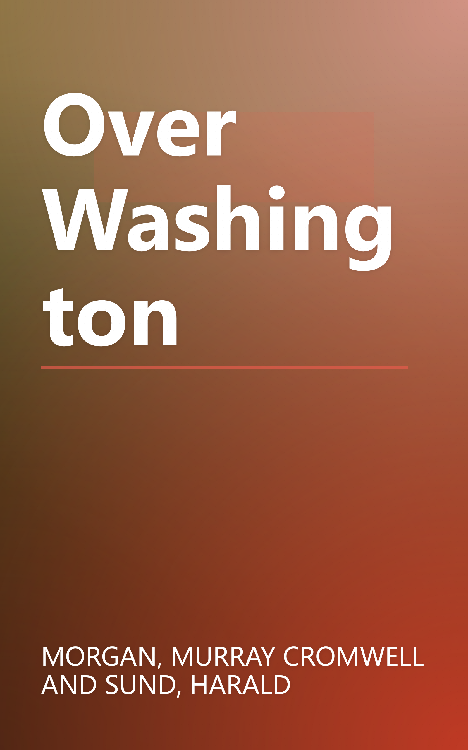 Over Washington book cover