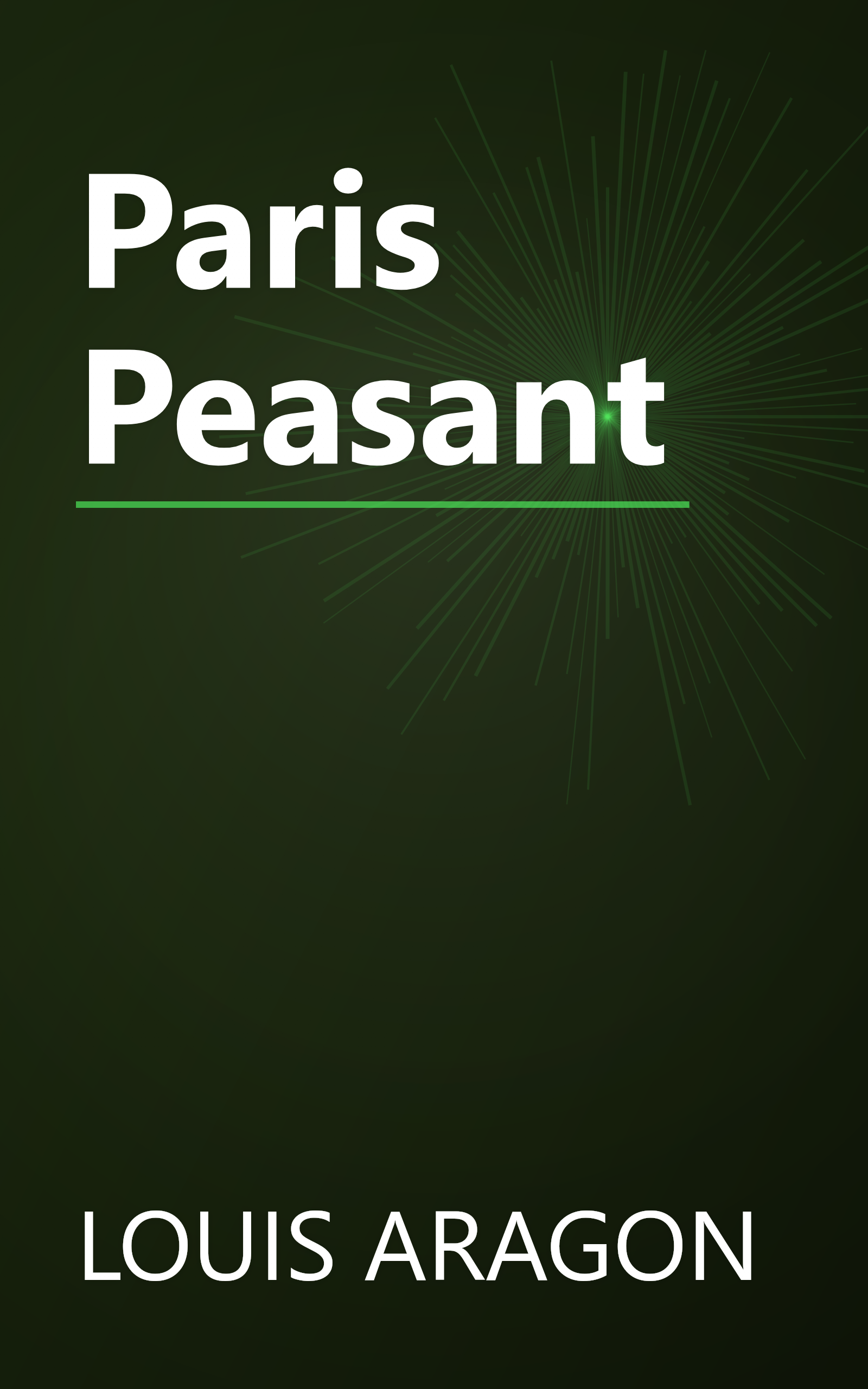 Paris Peasant book cover