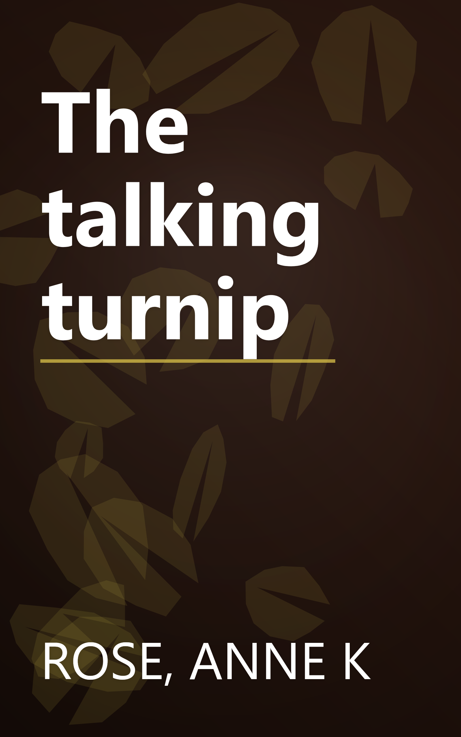 The talking turnip book cover