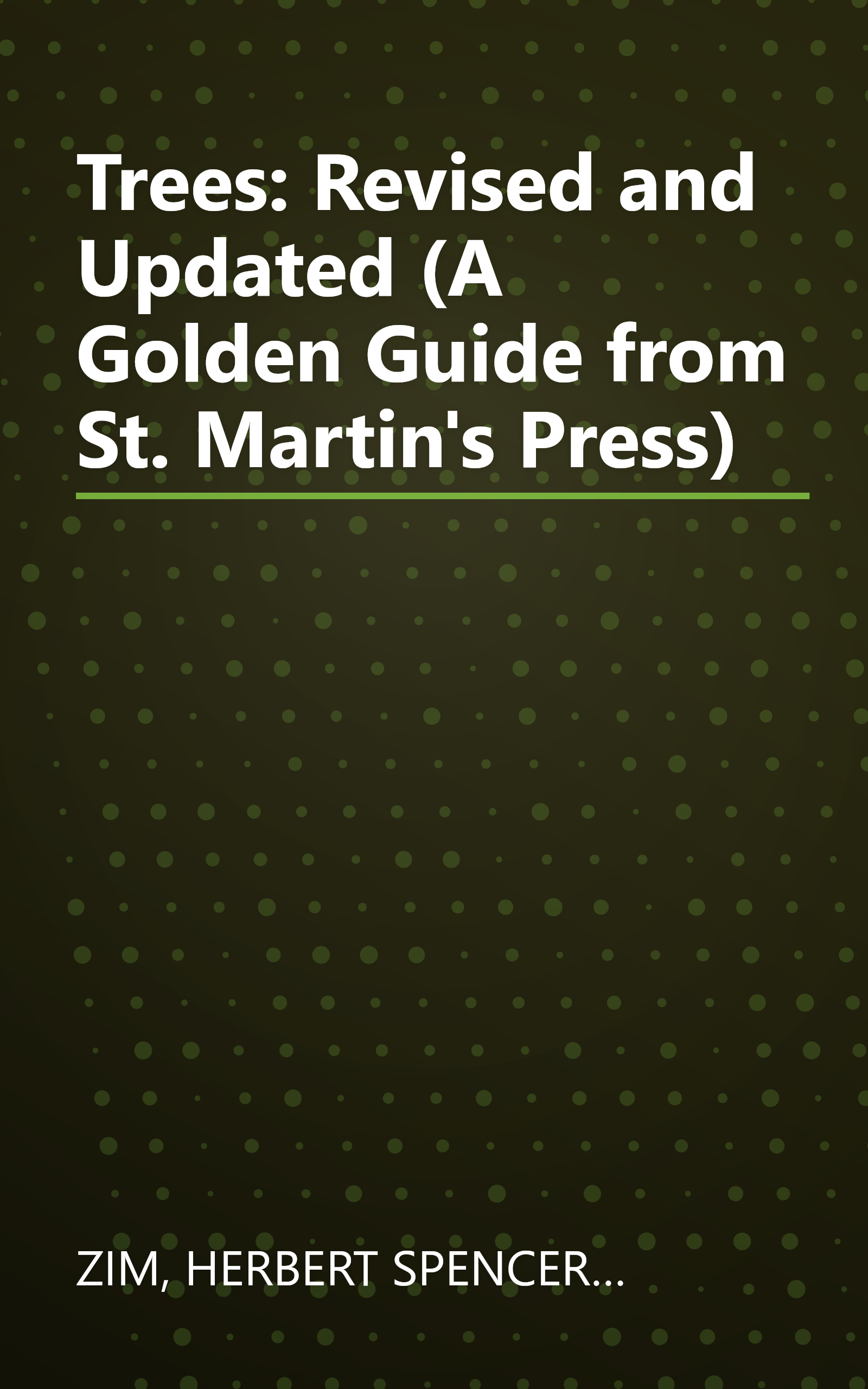 Trees: Revised and Updated (A Golden Guide from St. Martin's Press) book cover