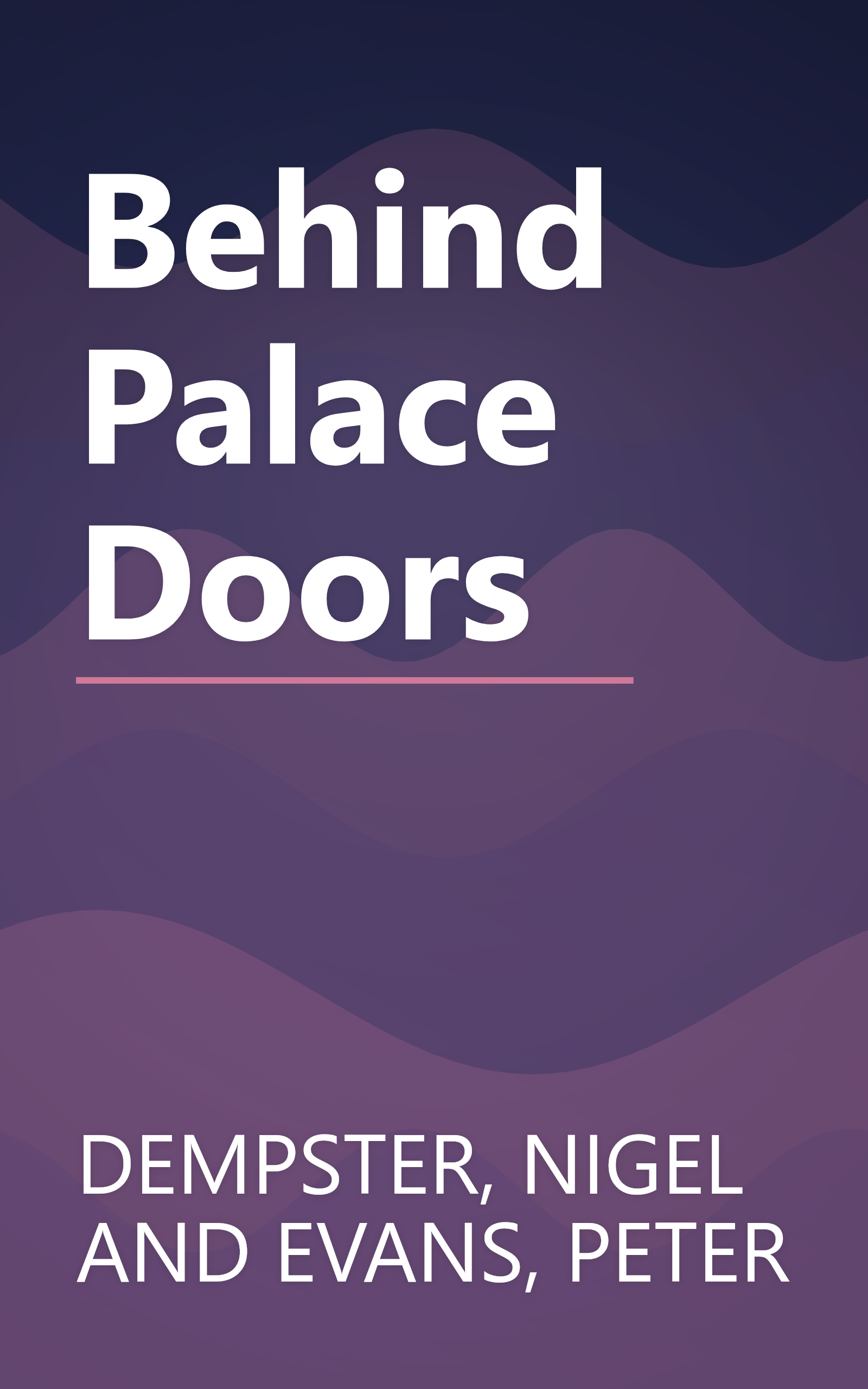 Behind Palace Doors book cover