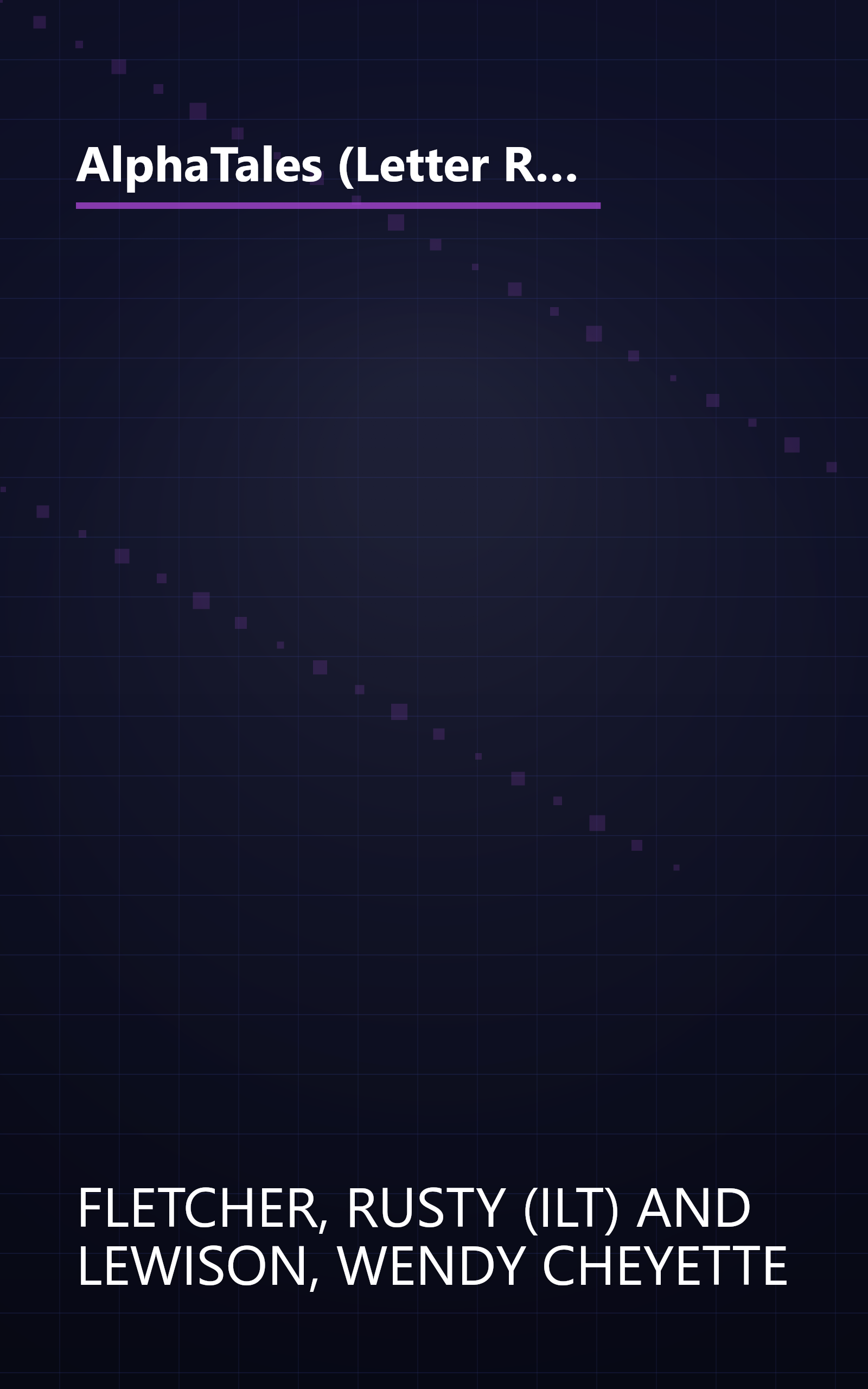 AlphaTales (Letter R: Rosey Rabbit's Radish): A Series of 26 Irresistible Animal Storybooks That Build Phonemic Awareness & Teach Each letter of the Alphabet book cover