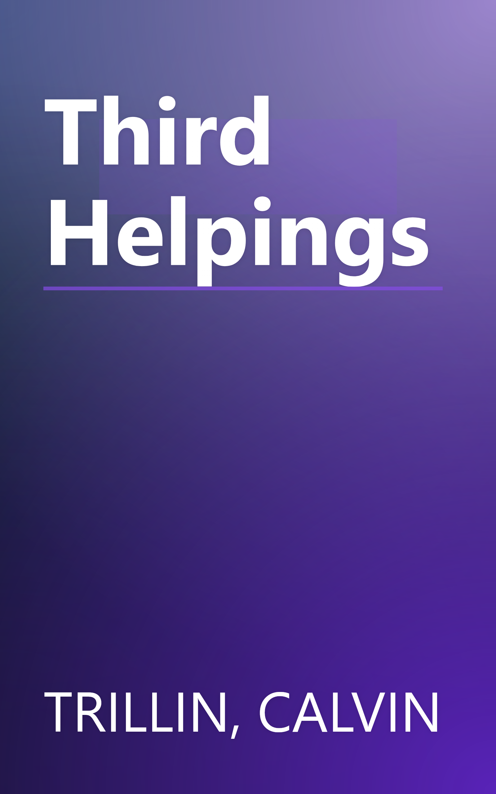 Third Helpings book cover