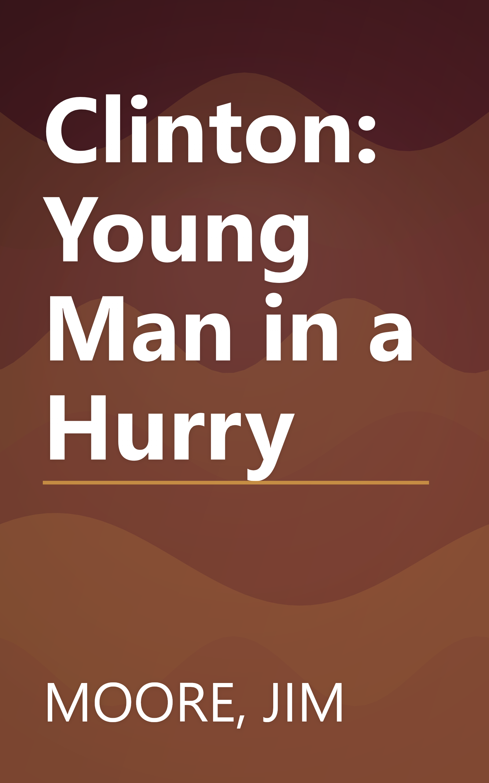 Clinton: Young Man in a Hurry book cover