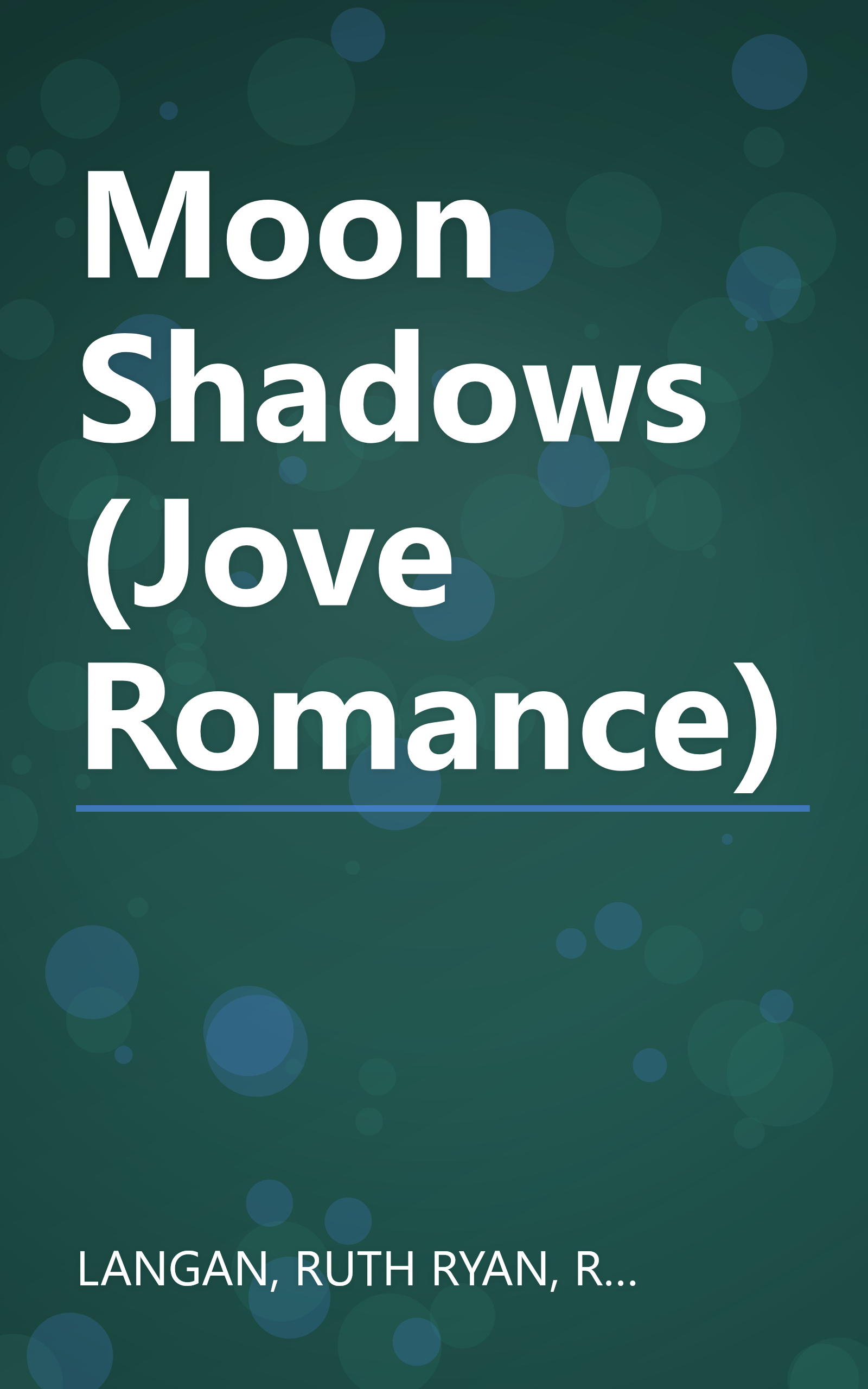 Moon Shadows (Jove Romance) book cover