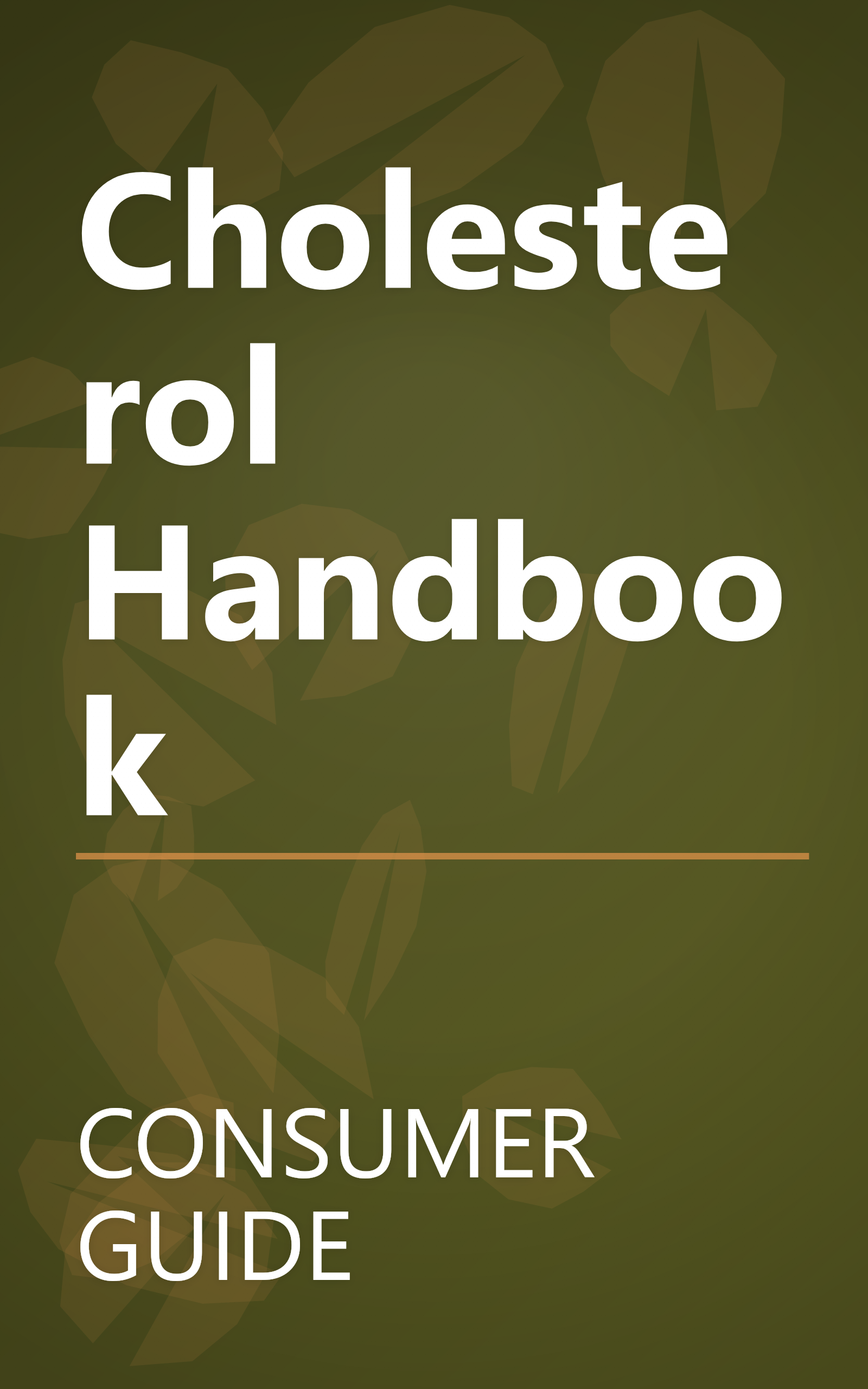 Cholesterol Handbook book cover