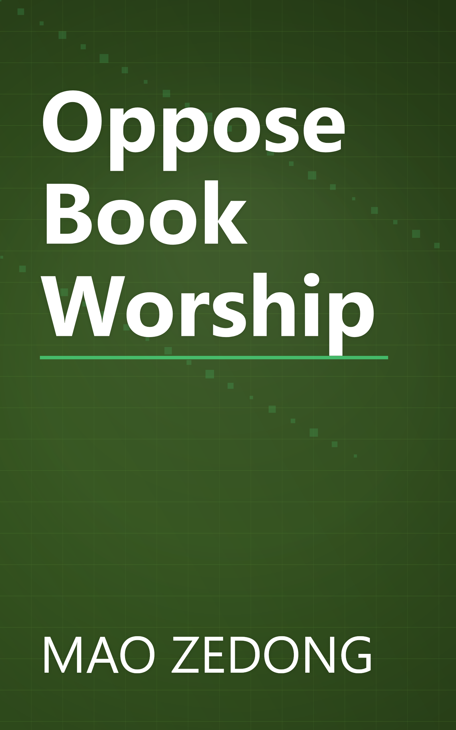 Oppose Book Worship book cover
