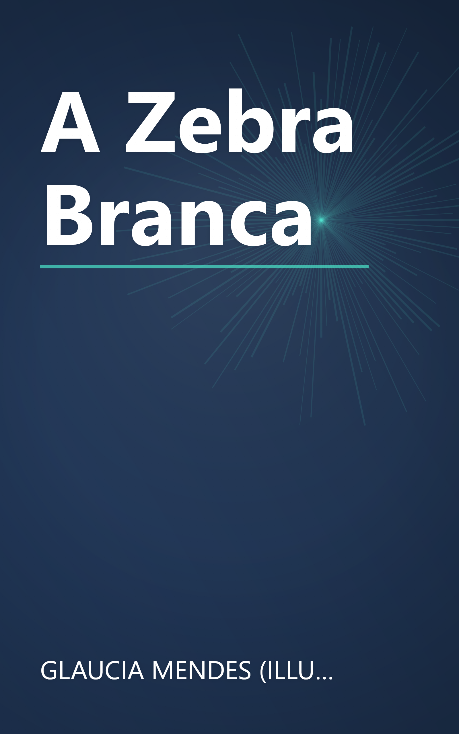 A Zebra Branca book cover