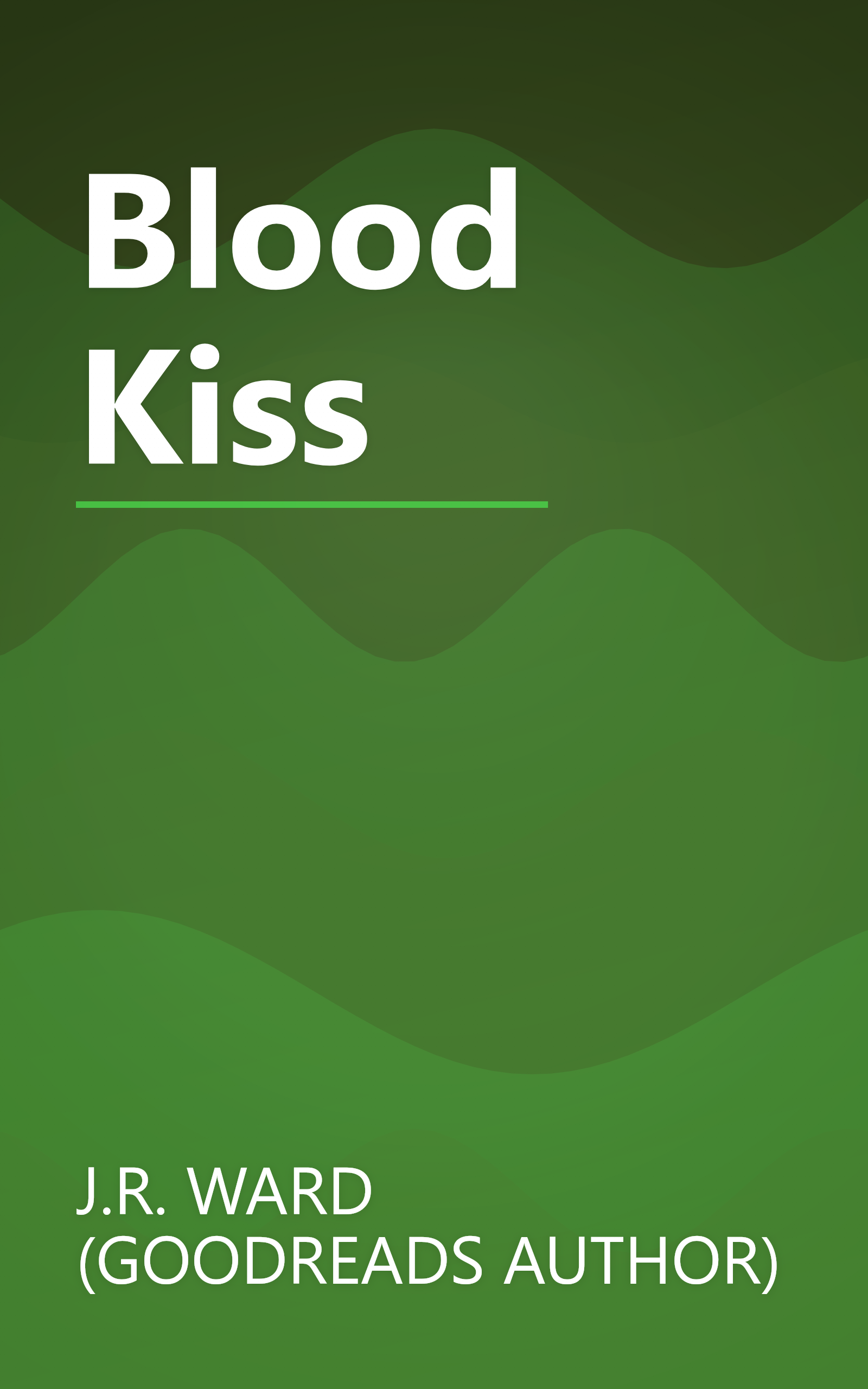 Blood Kiss book cover